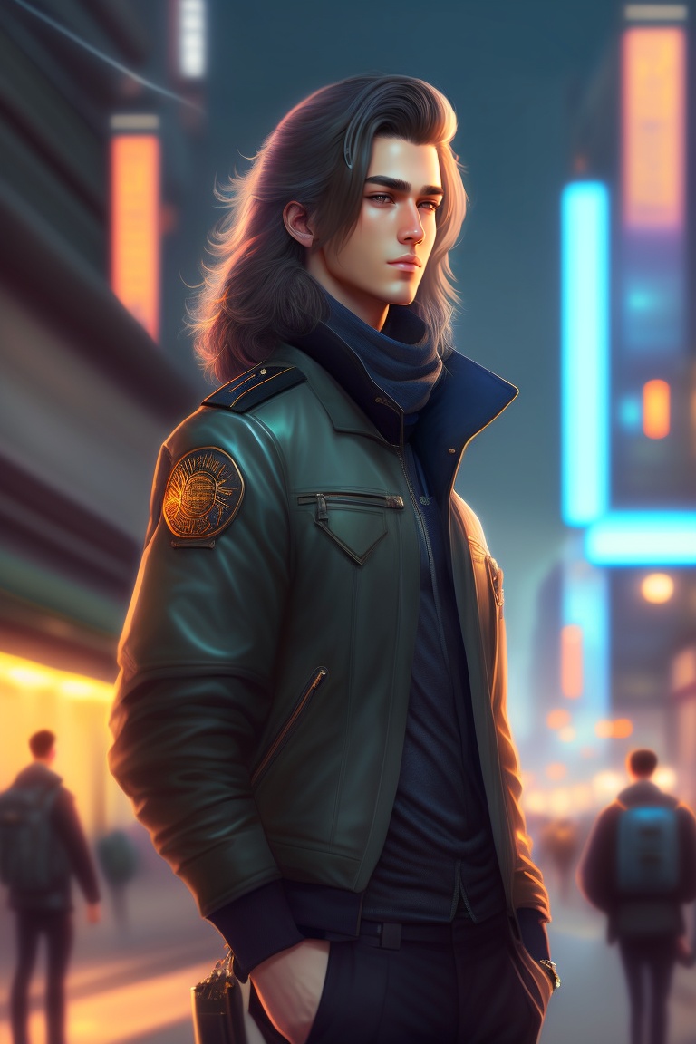 Lexica - Army Boy, Long Hair, City, Baron, Barony City, Night ...