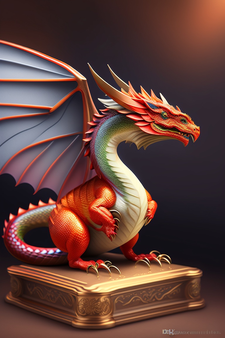 Lexica - A card, dragon, hovering, sleeping