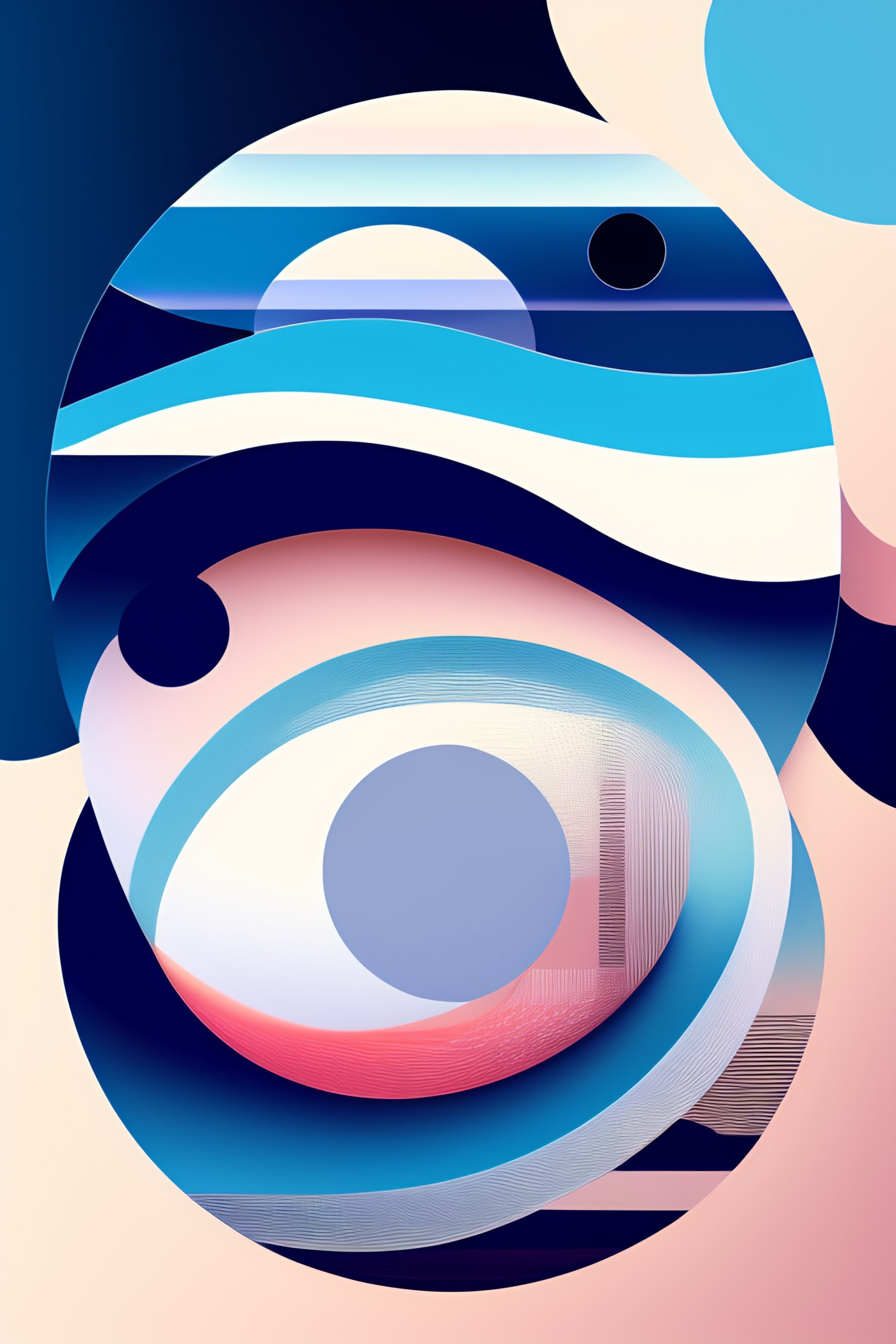 Lexica - The abstract artistic flat illustration famous artist, creative art, soft colors mono ...
