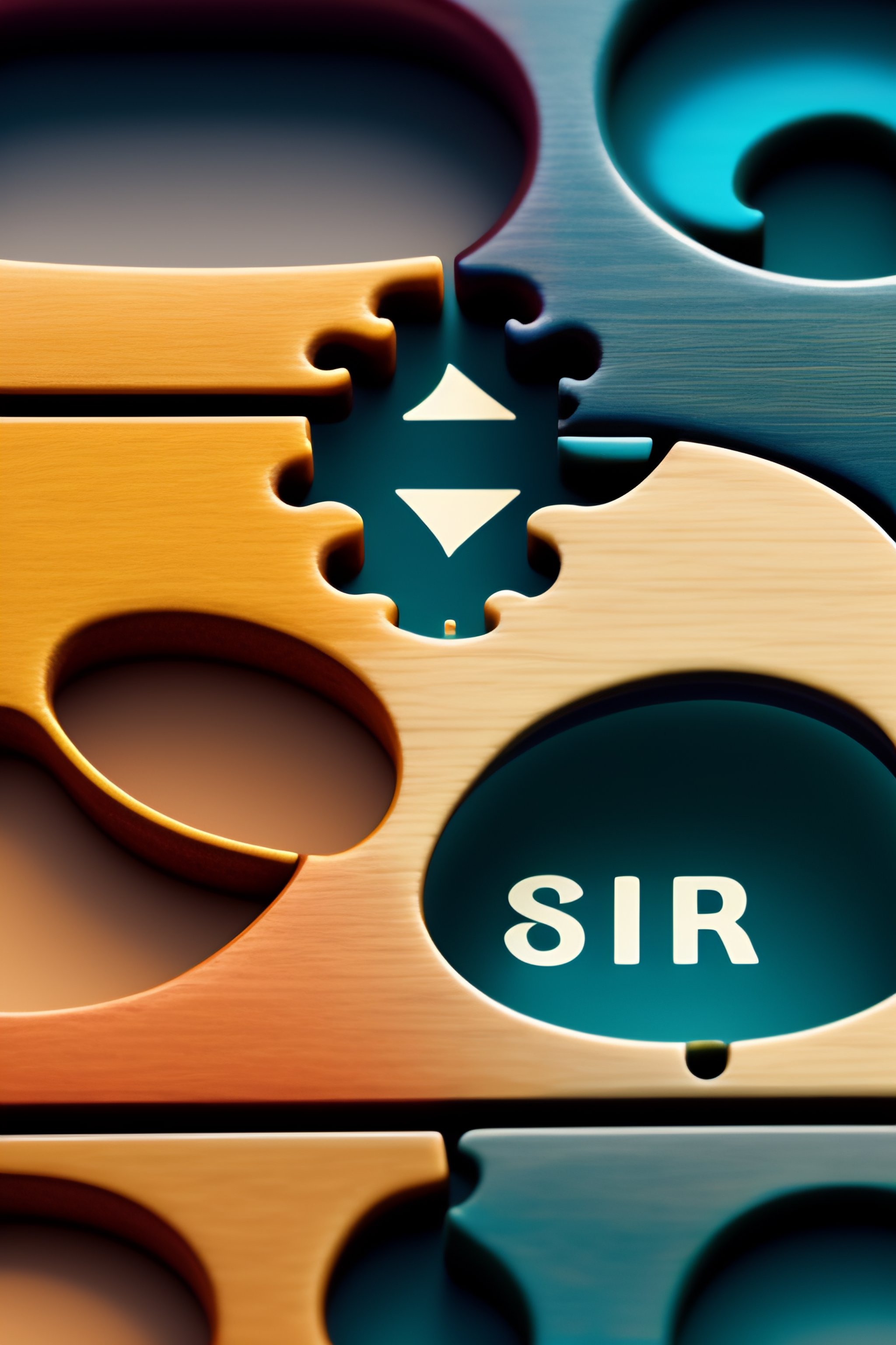 Lexica - A puzzle piece with text in multiple languages, symbolizing ...