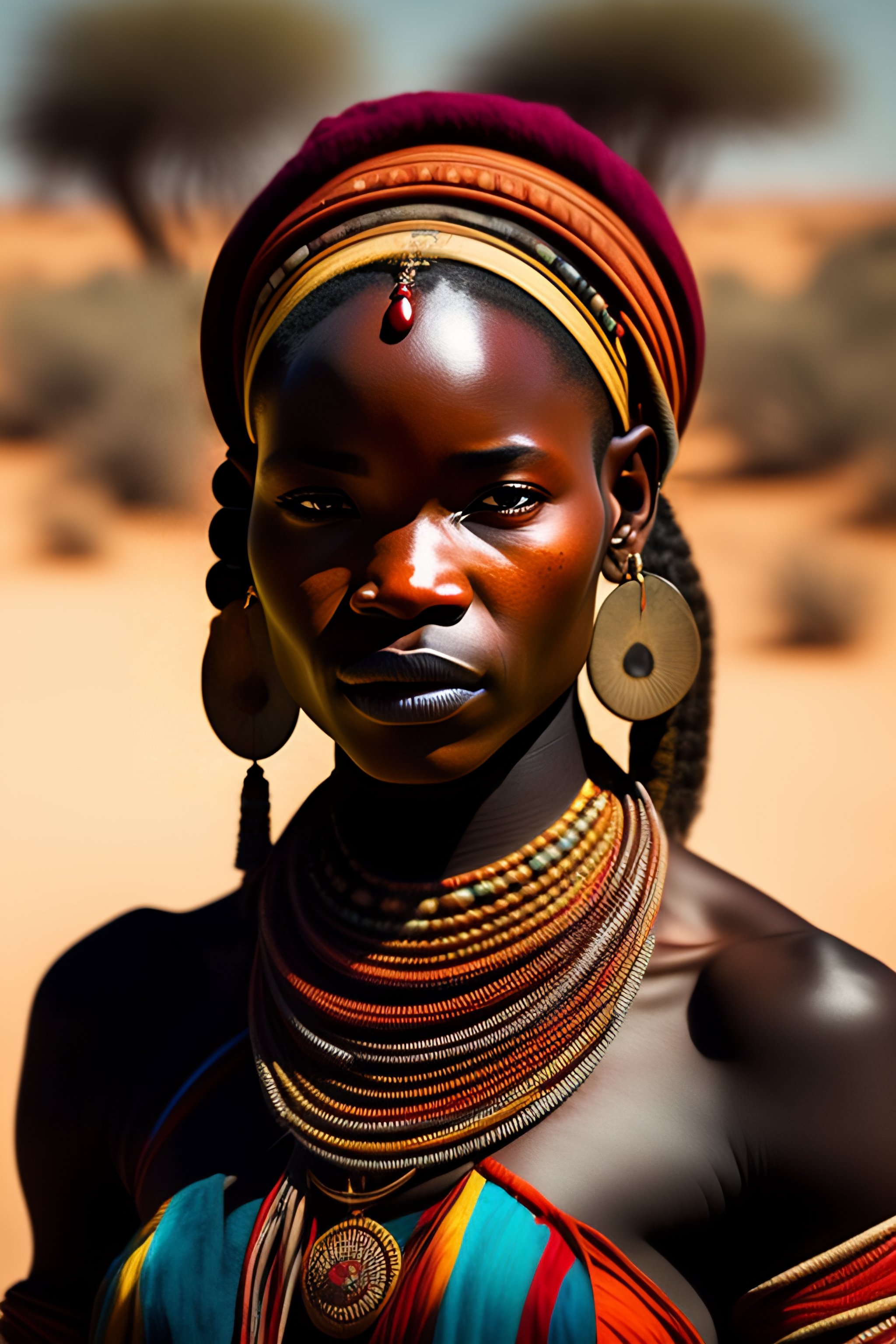 Lexica - Himba tribal female