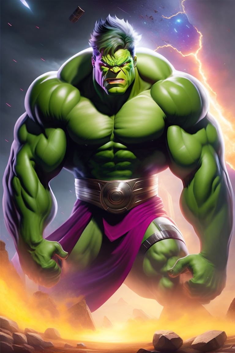 Lexica - "Capture the epic clash of power and fury as the Hulk emerges ...