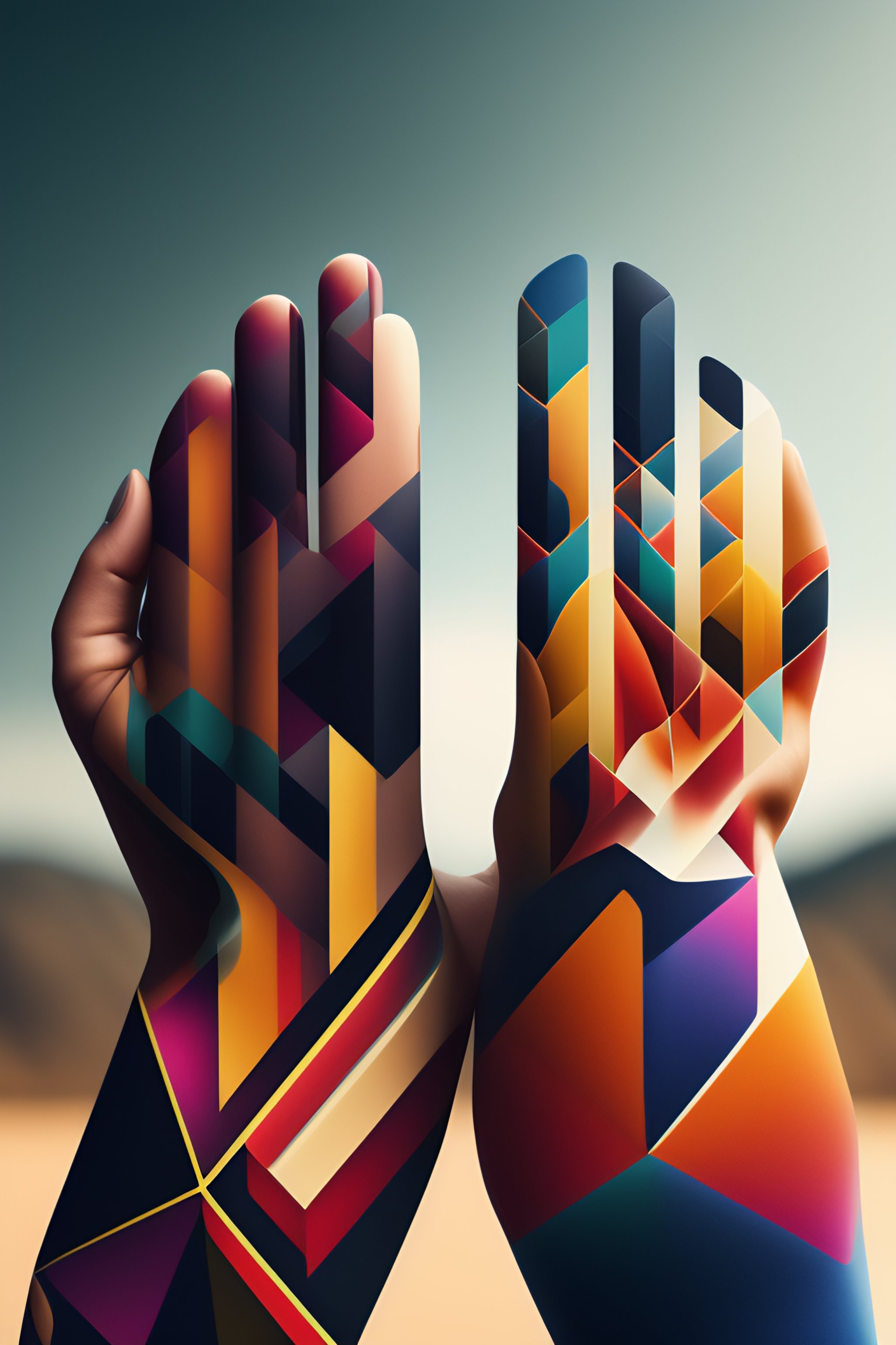 Lexica - Geometric hands