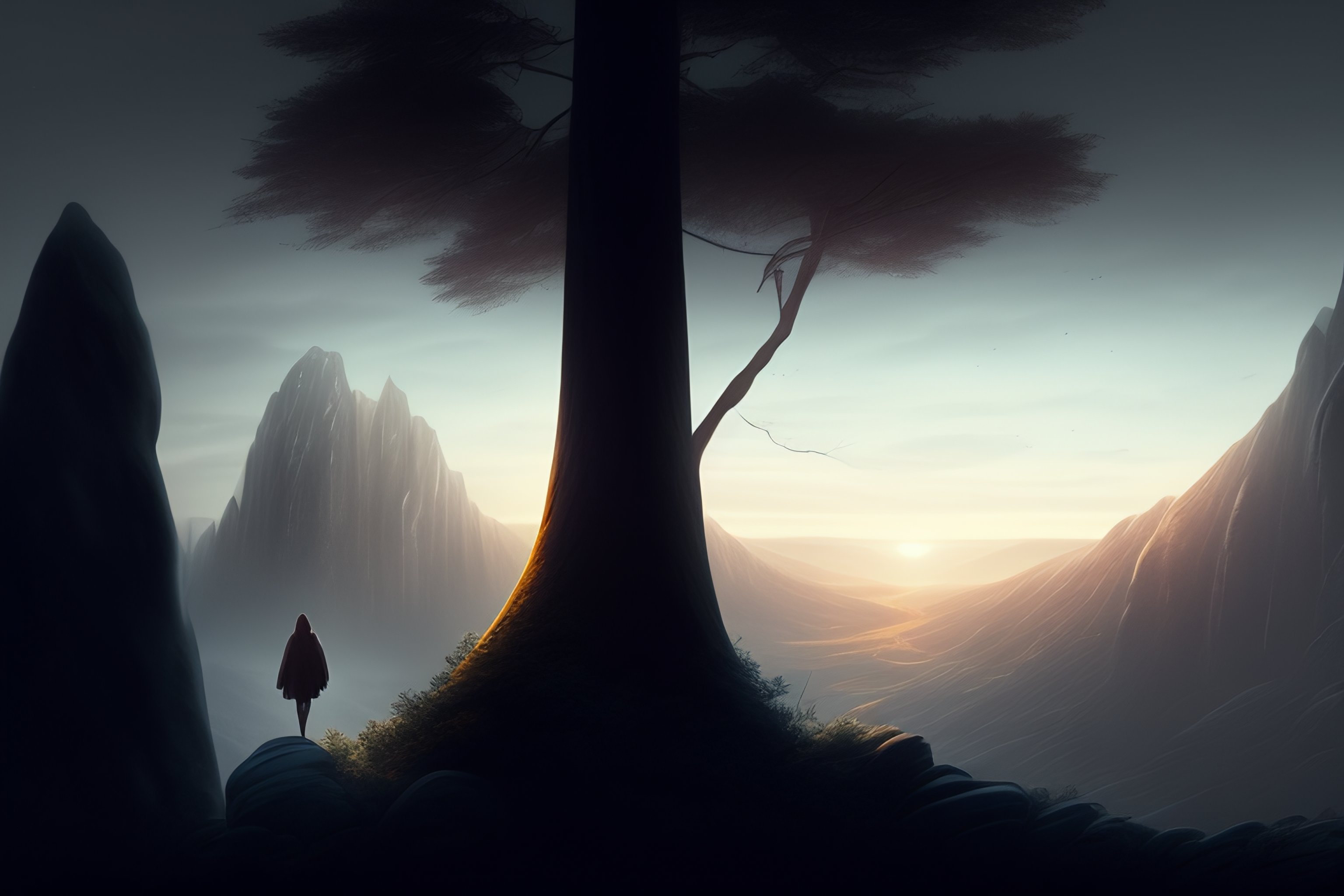 Hiding In The Shadows Art