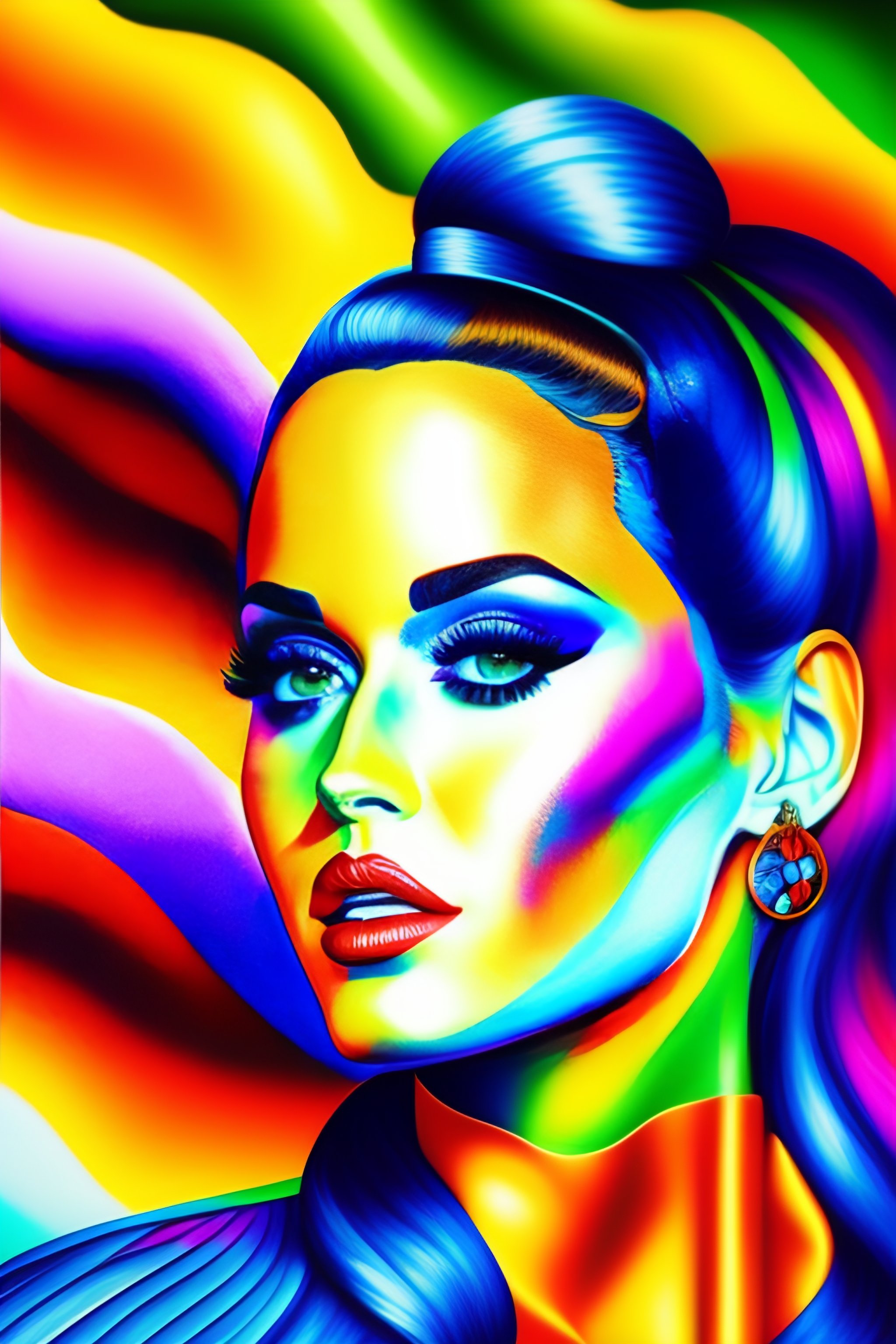 Katy Perry Painting
