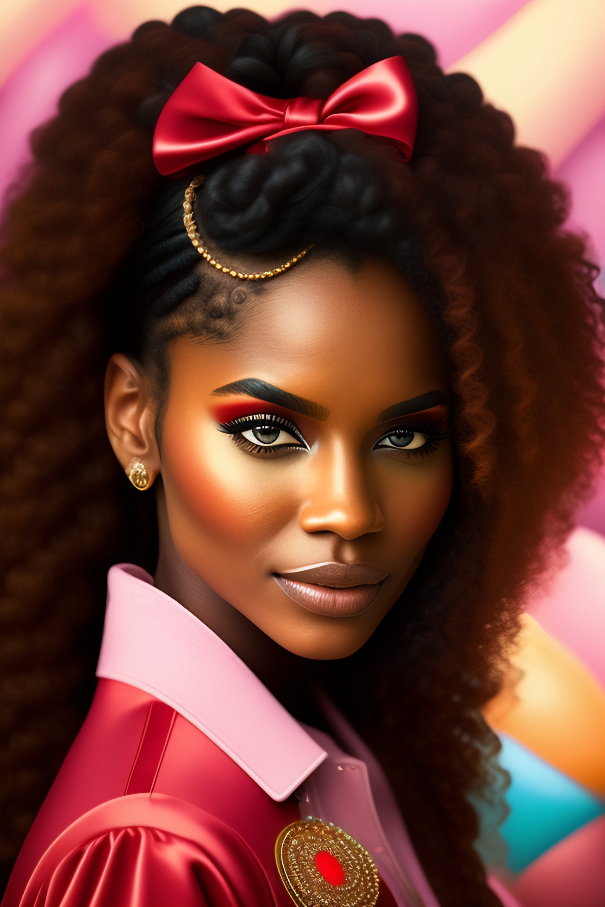 Lexica - Brown girl in modern fashion