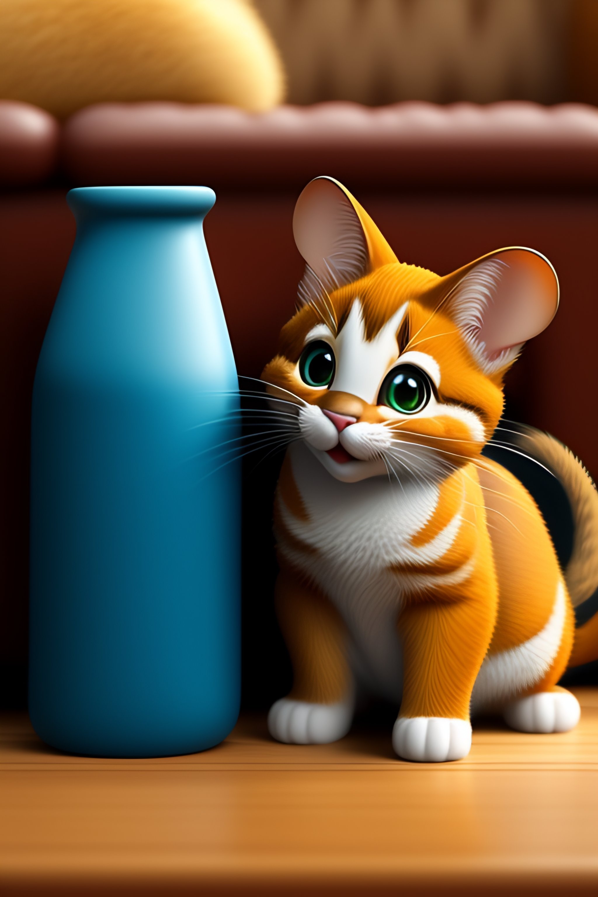 Lexica - Tom and Jerry as a real persons in real life, photo realistic