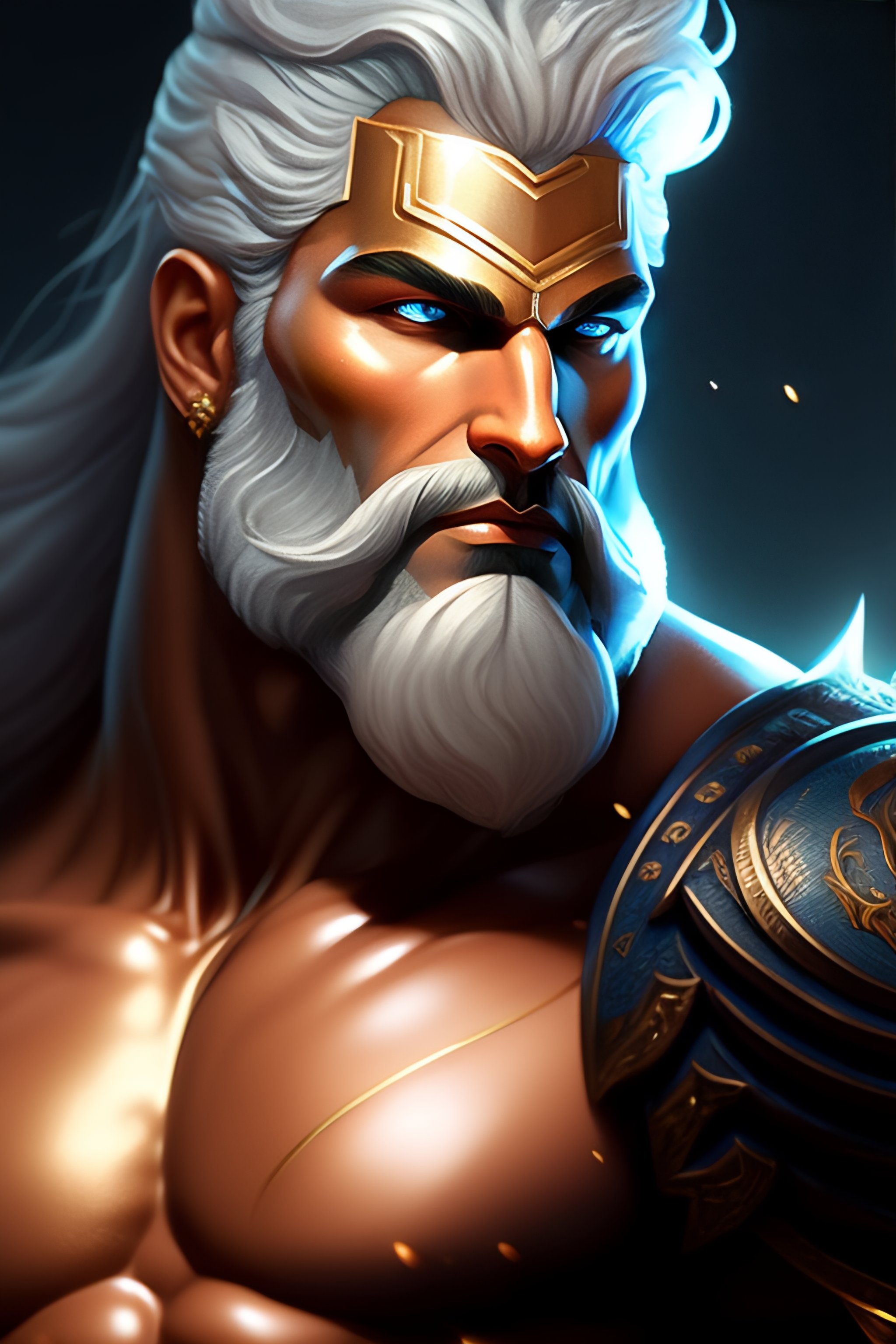 Smite Zeus Face