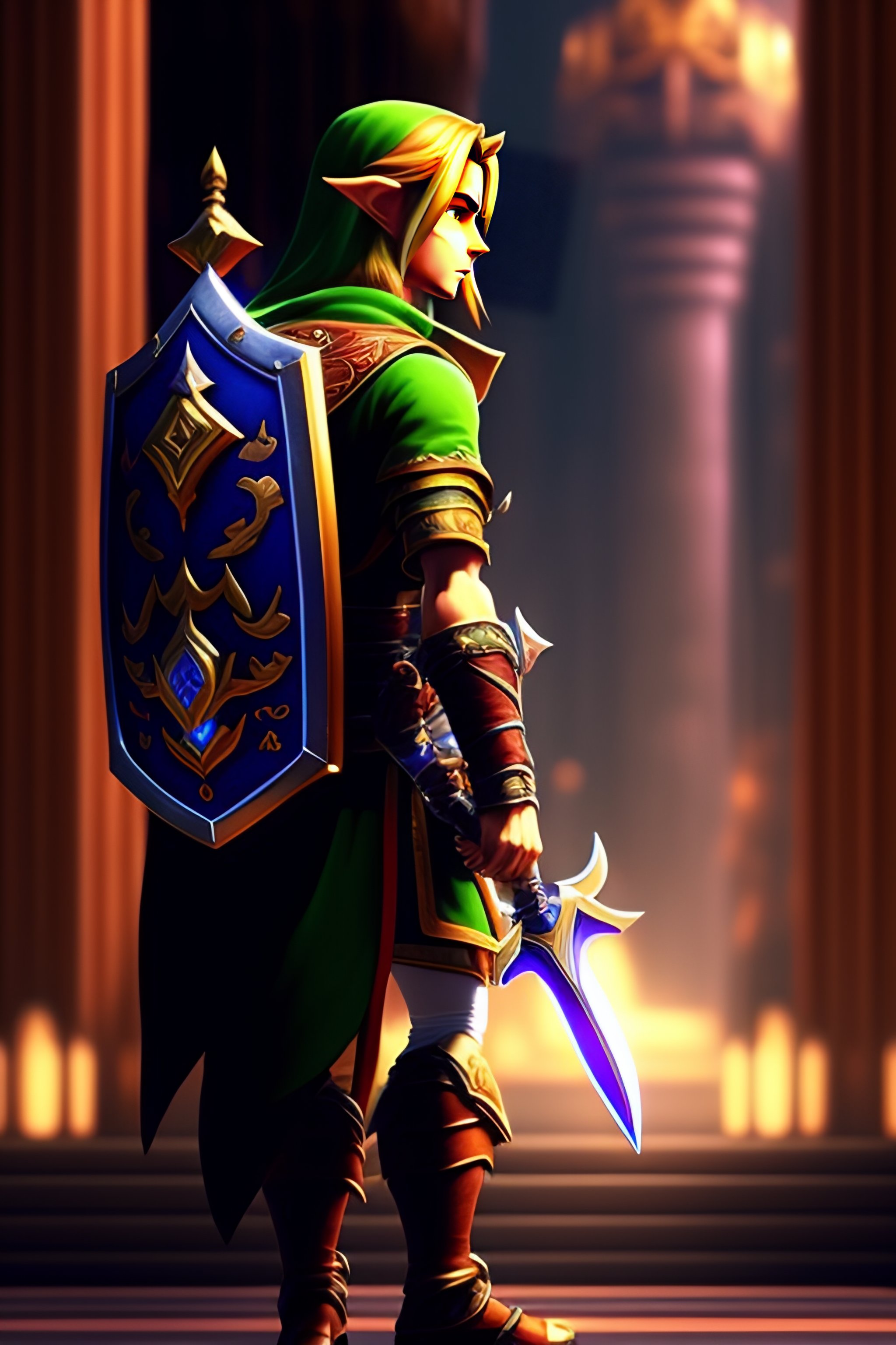 Master Sword In Temple Of Time