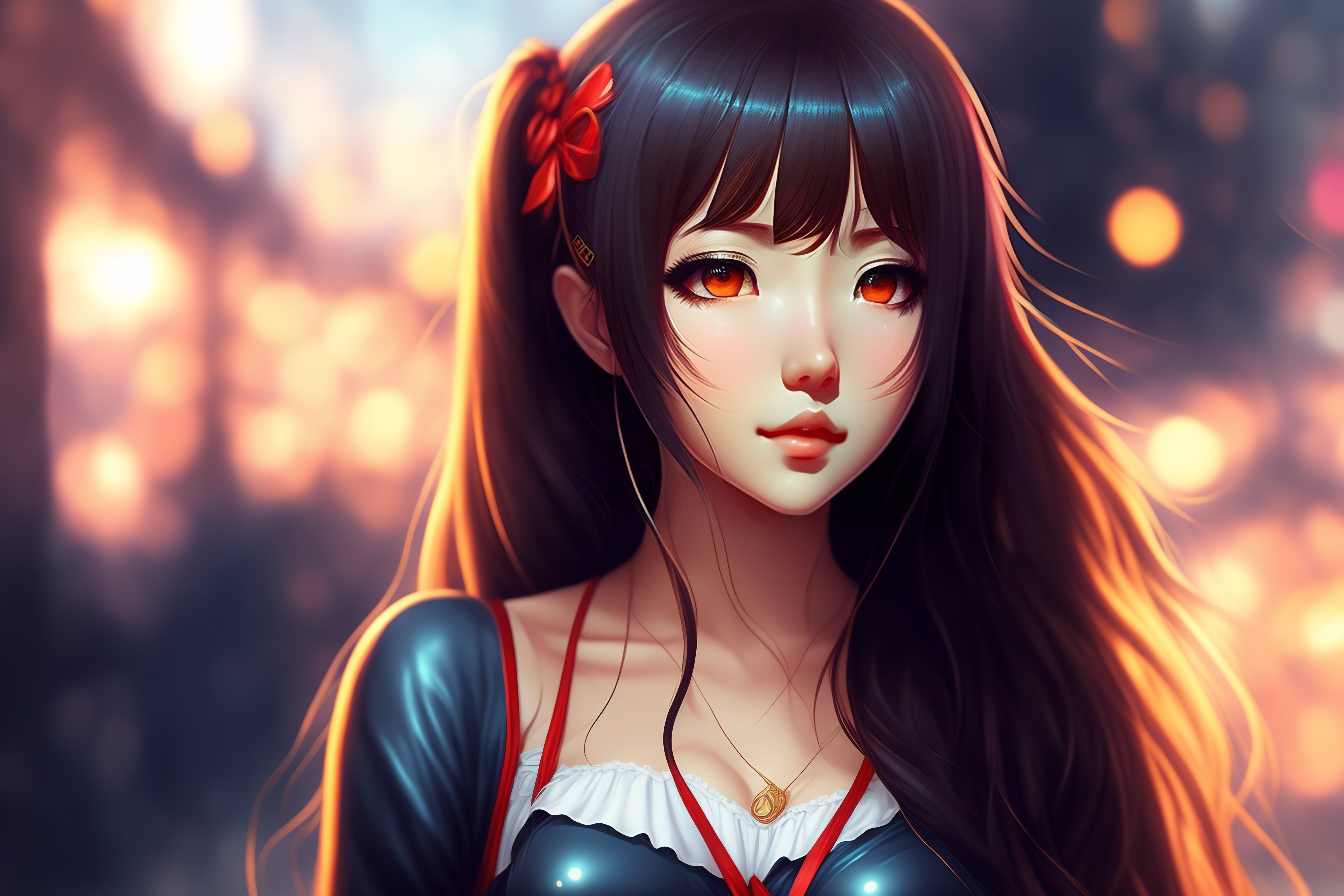 Lexica - Create a high resolution artwork of Anime Girl
