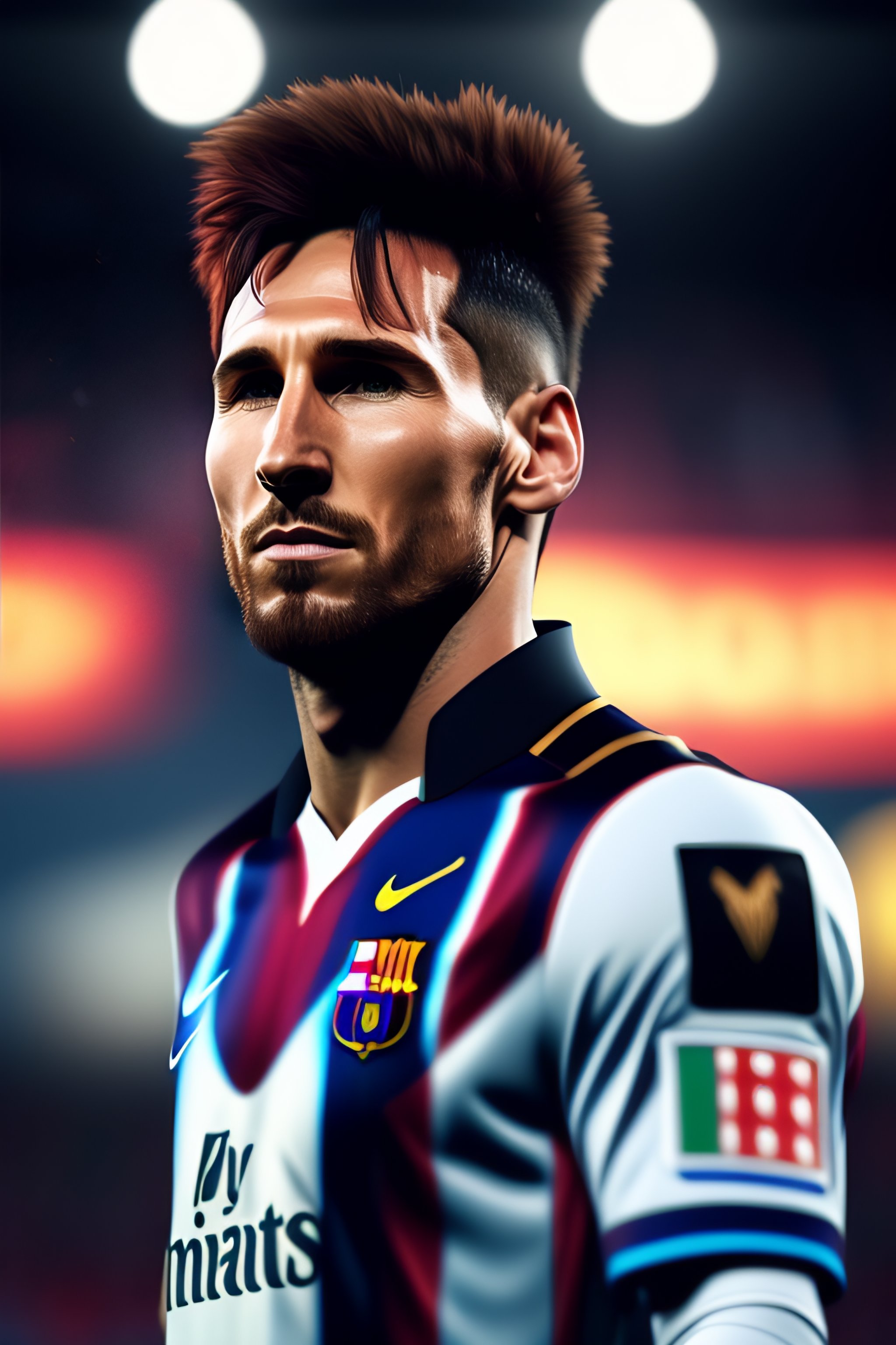 Lexica - Highly detailed potrait of Lionel Messi in magician suit ...