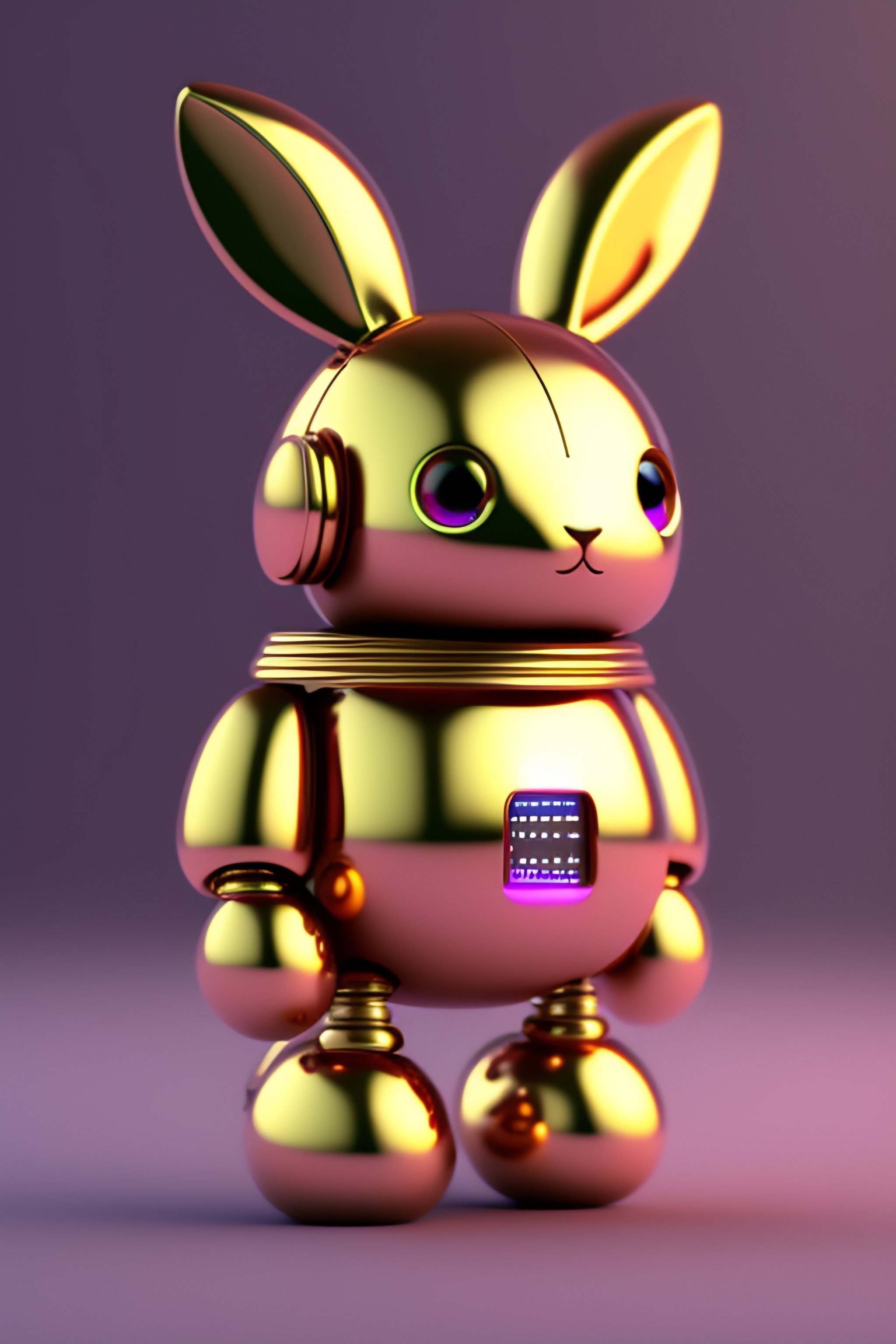 Lexica - A very cute robot bunny made from modular synthesizers, analog ...