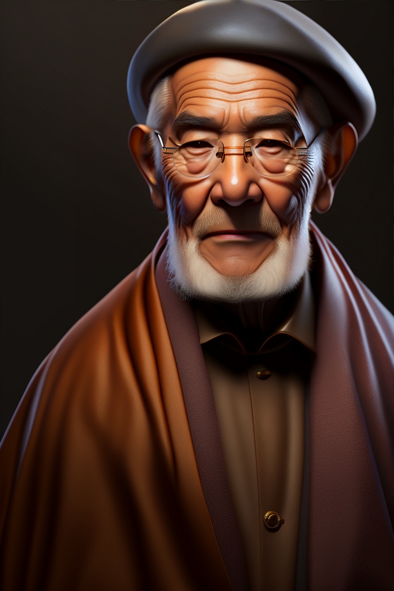 Lexica - Monk old man model pose, hyper-realistic, ultra detailed, high ...