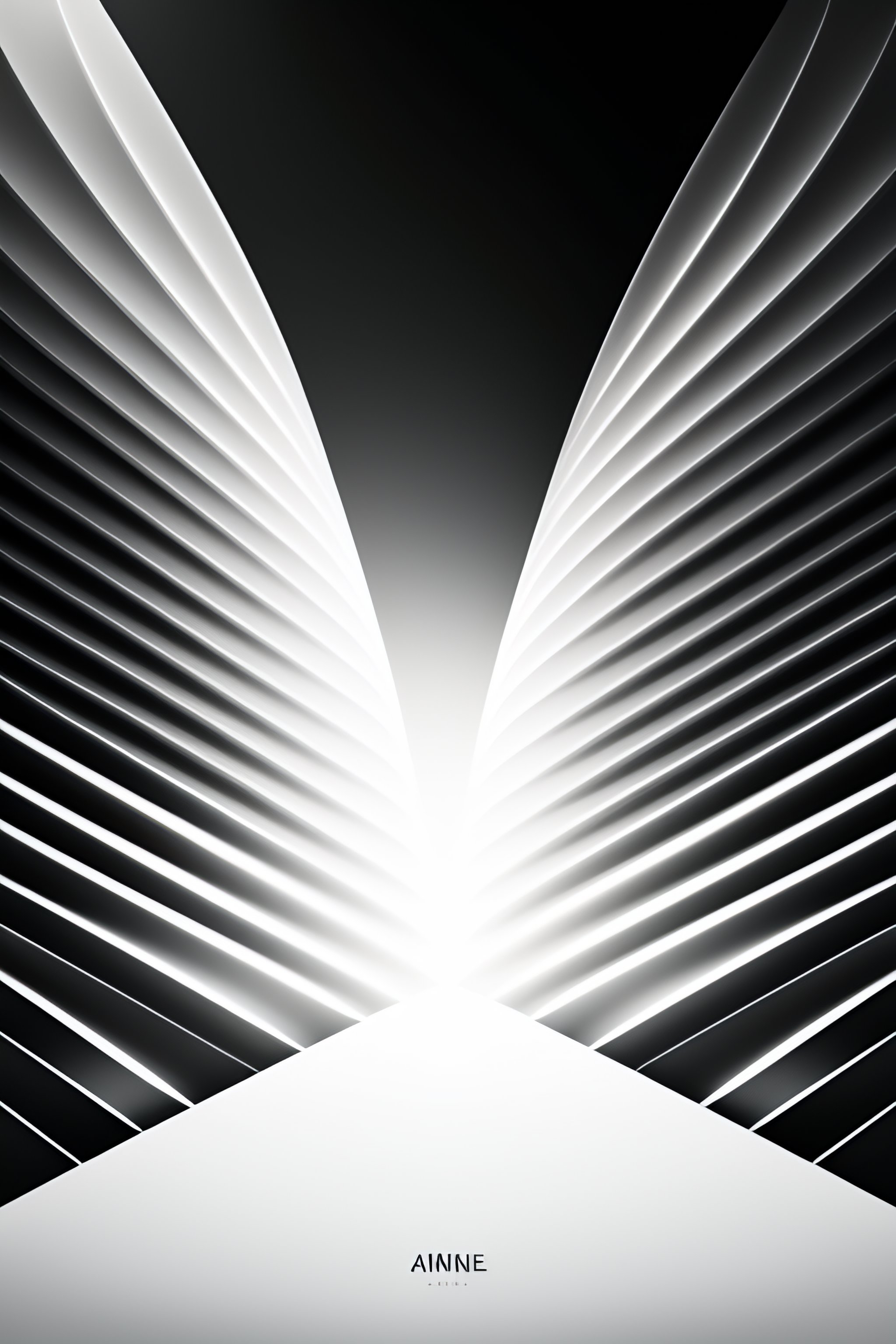 Lexica - Background fine lines white minimalist