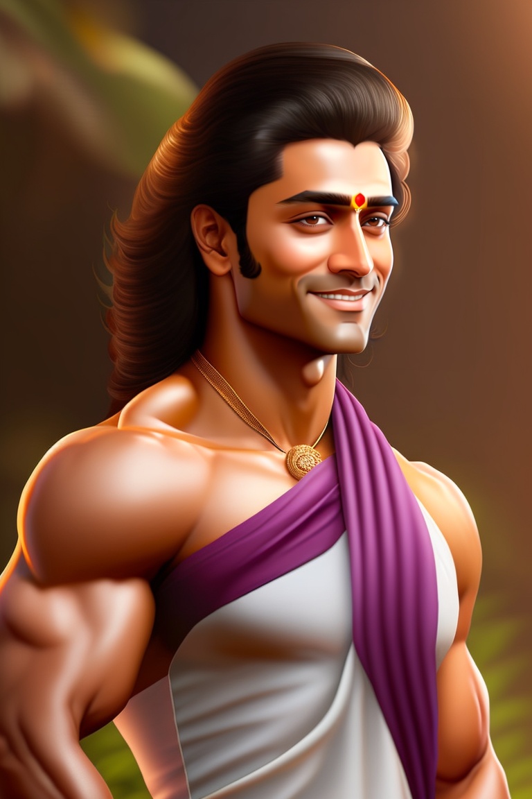 Lexica - Indian actor Surya, make him as a lord ram ,make him clean ...