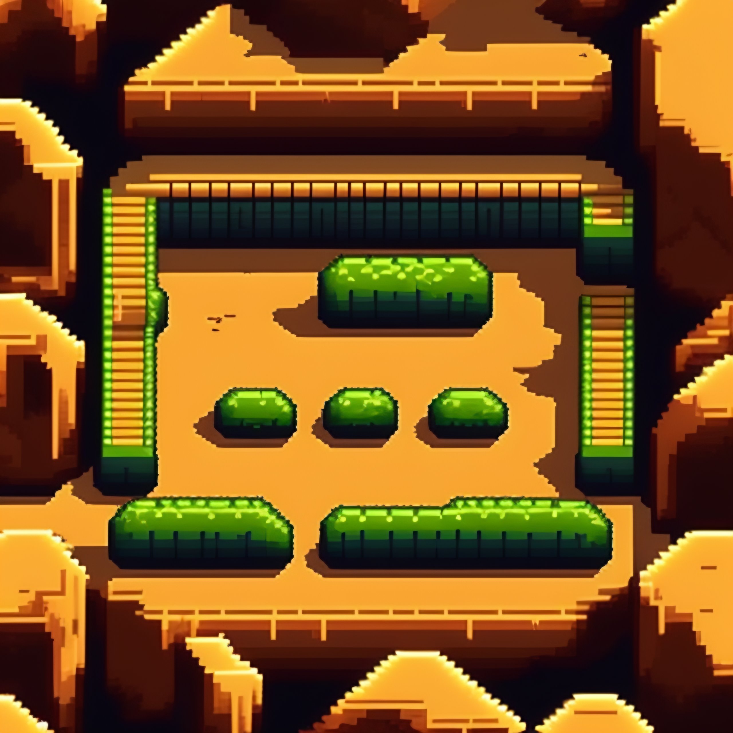 Lexica - High quality multiple rectangular sprites png tiles sand ...