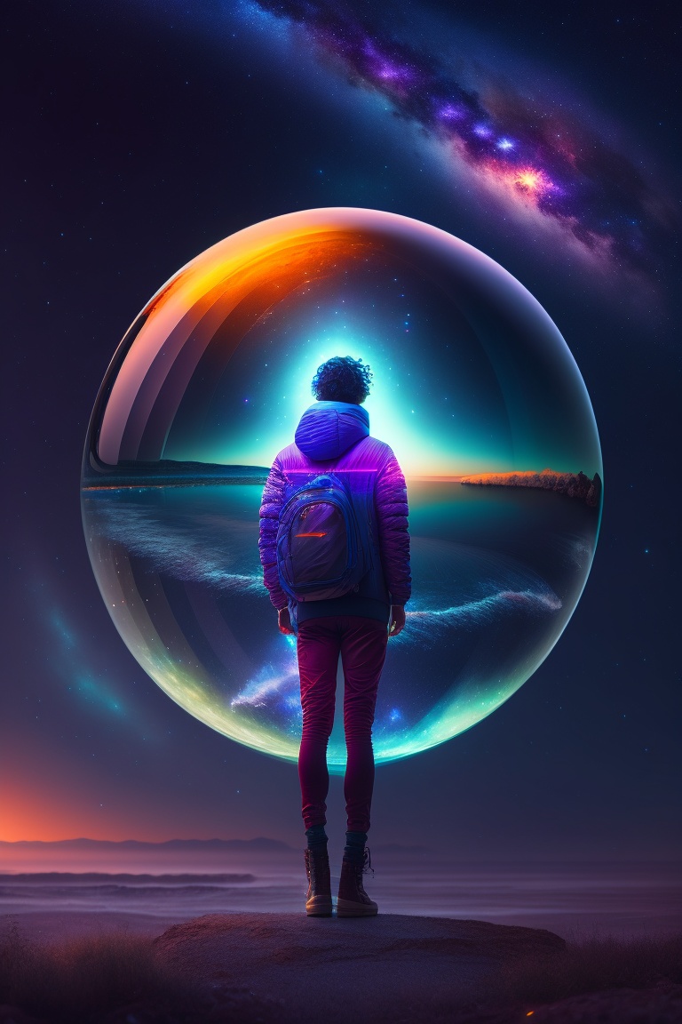 Lexica - A photo of a person astral projecting, stunning photograph ...