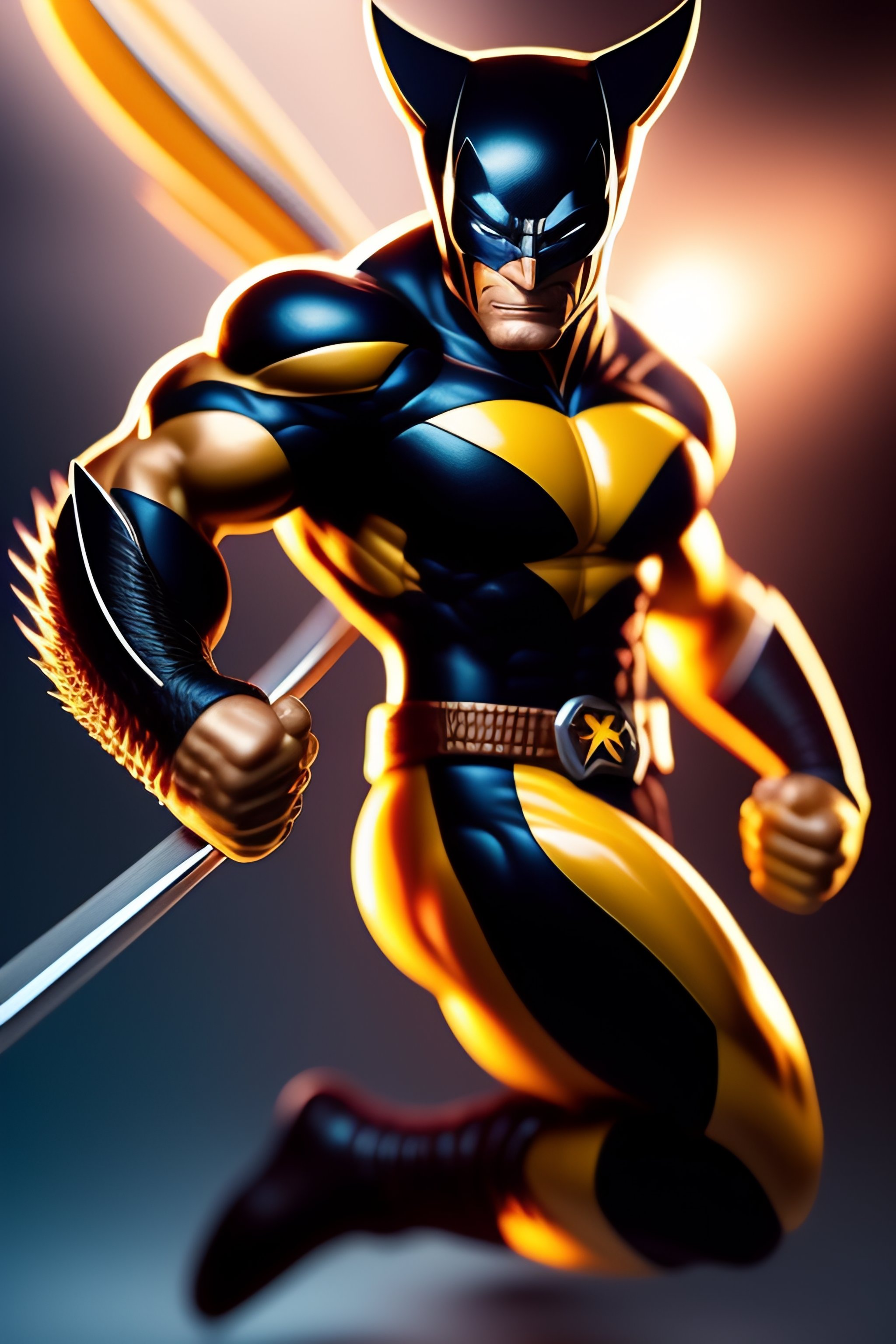 Lexica - Wolverine xmen leaping