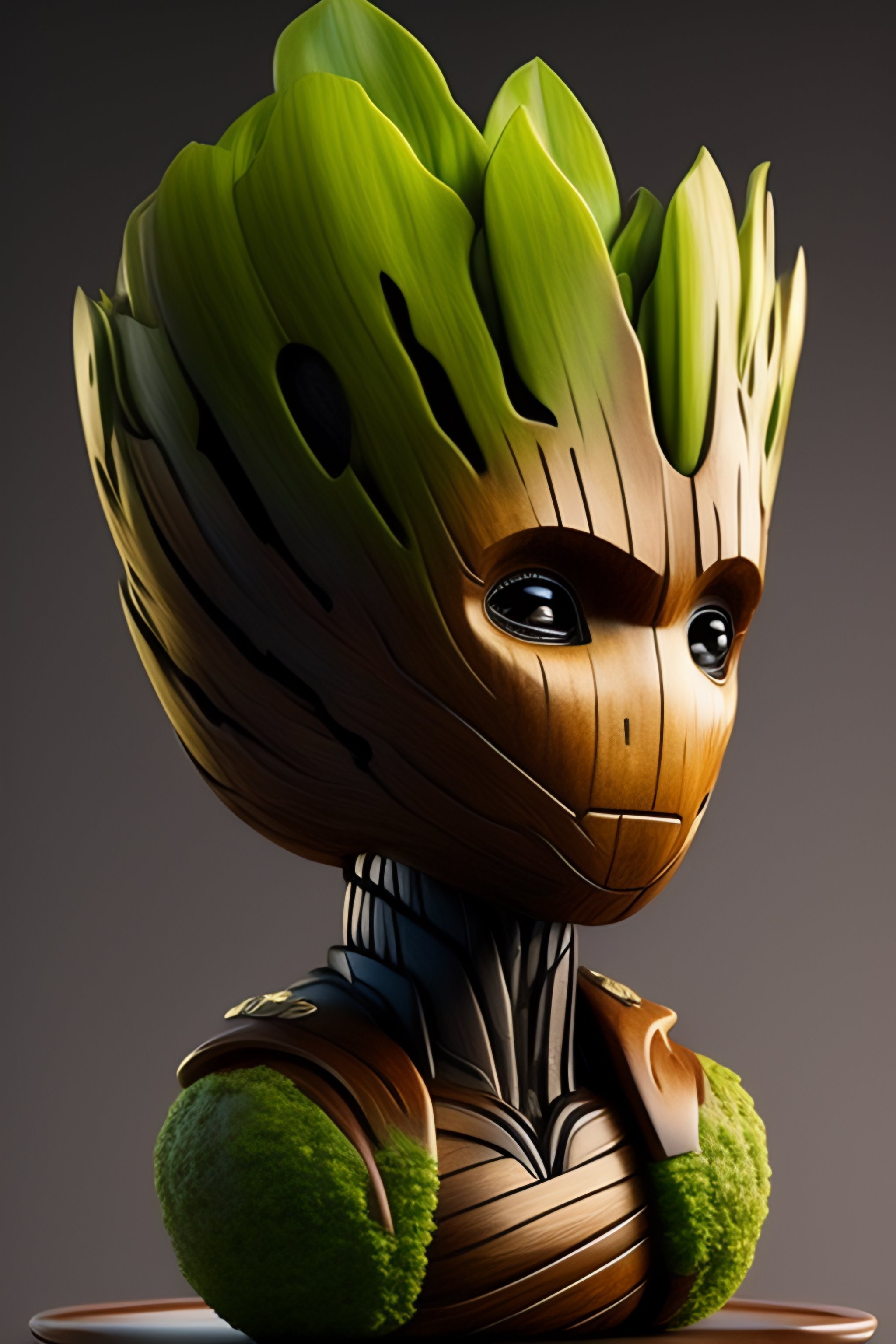 Lexica - Groot mixed with mjolnir