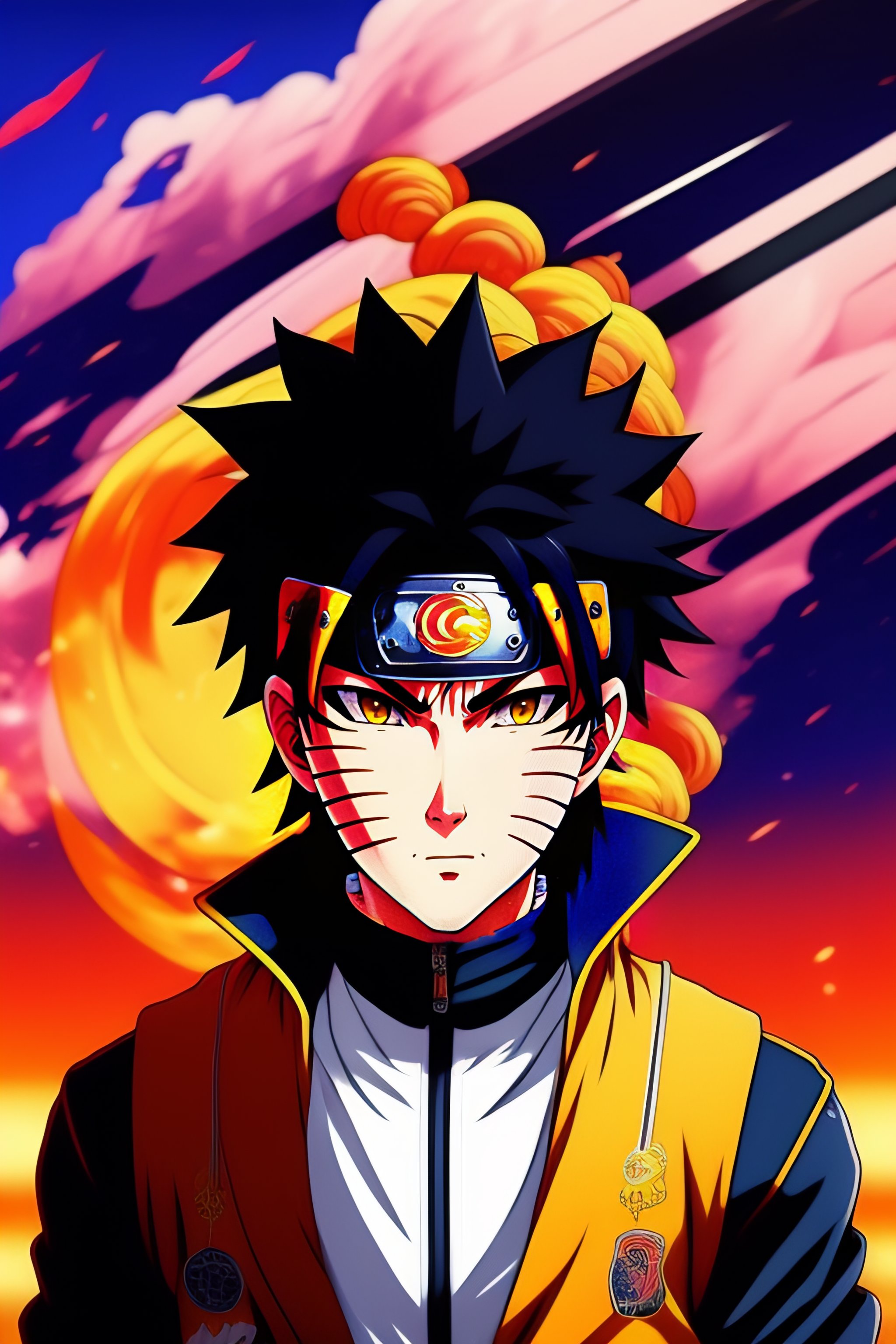 Lexica - Naruto in the style of 90's vintage anime, surrealism, akira ...