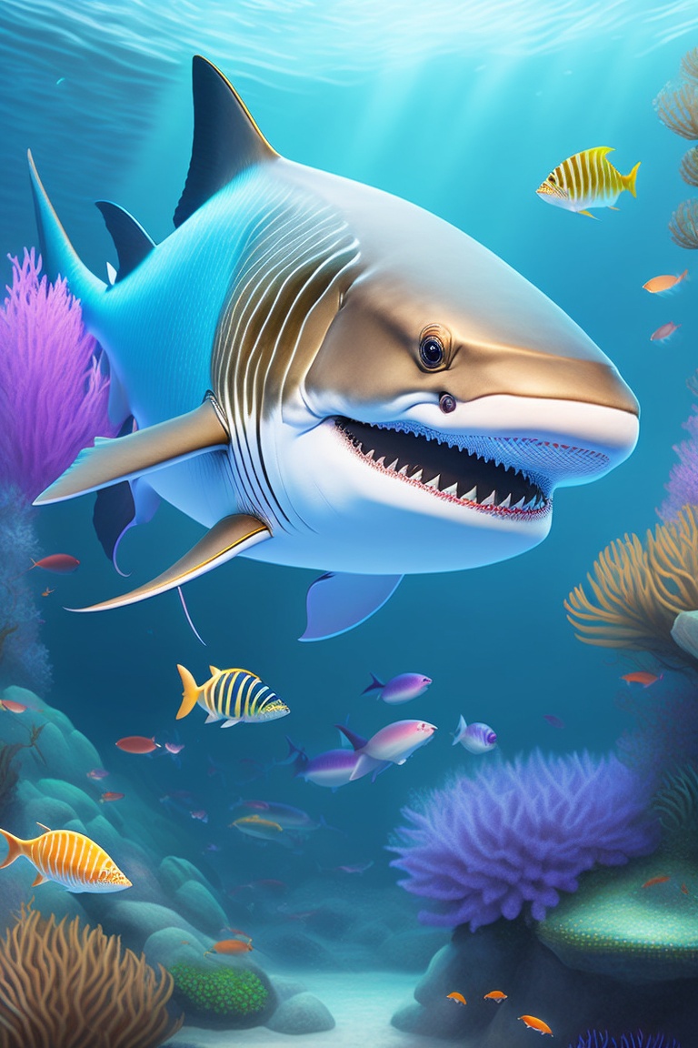 Lexica - In the vibrant underwater world of Aquadentia, lived an ...