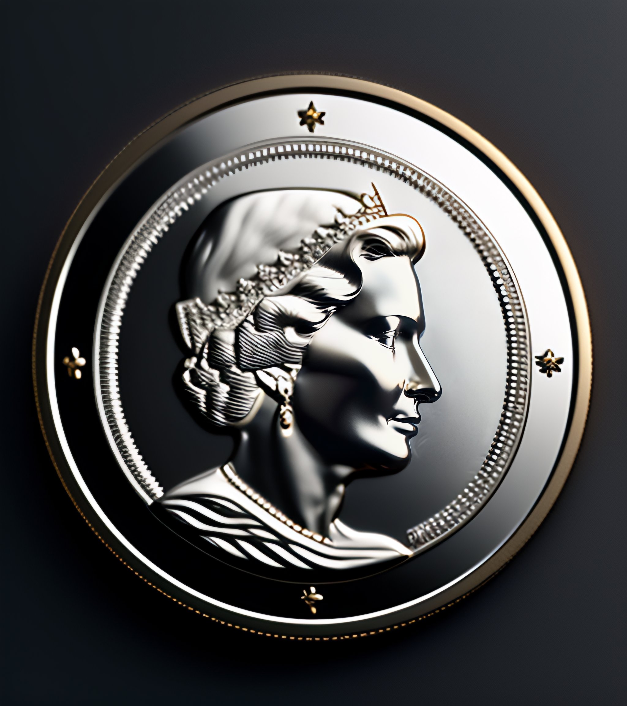 Lexica - Artificial intelligence silver coin