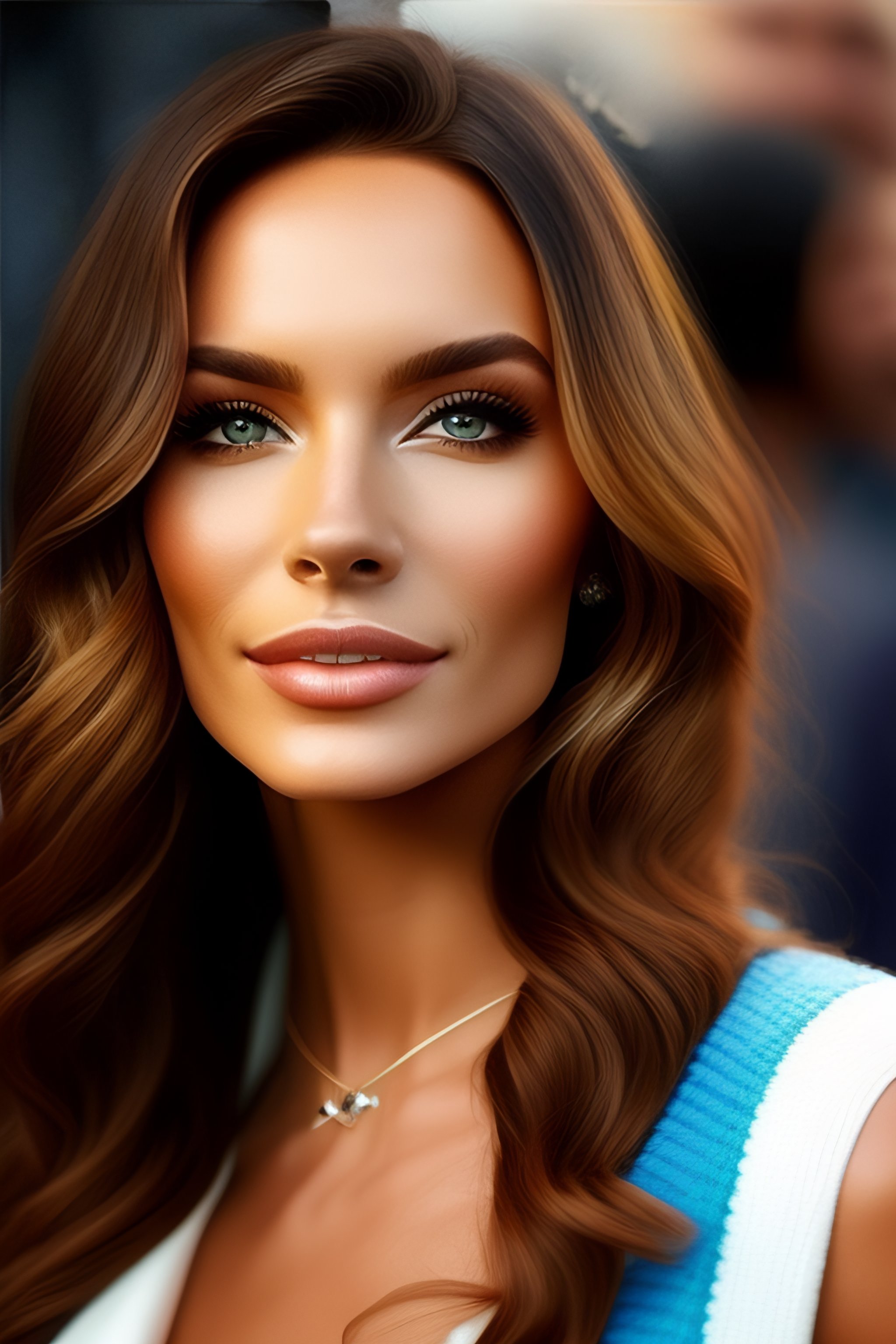 Lexica - VERY cute woman