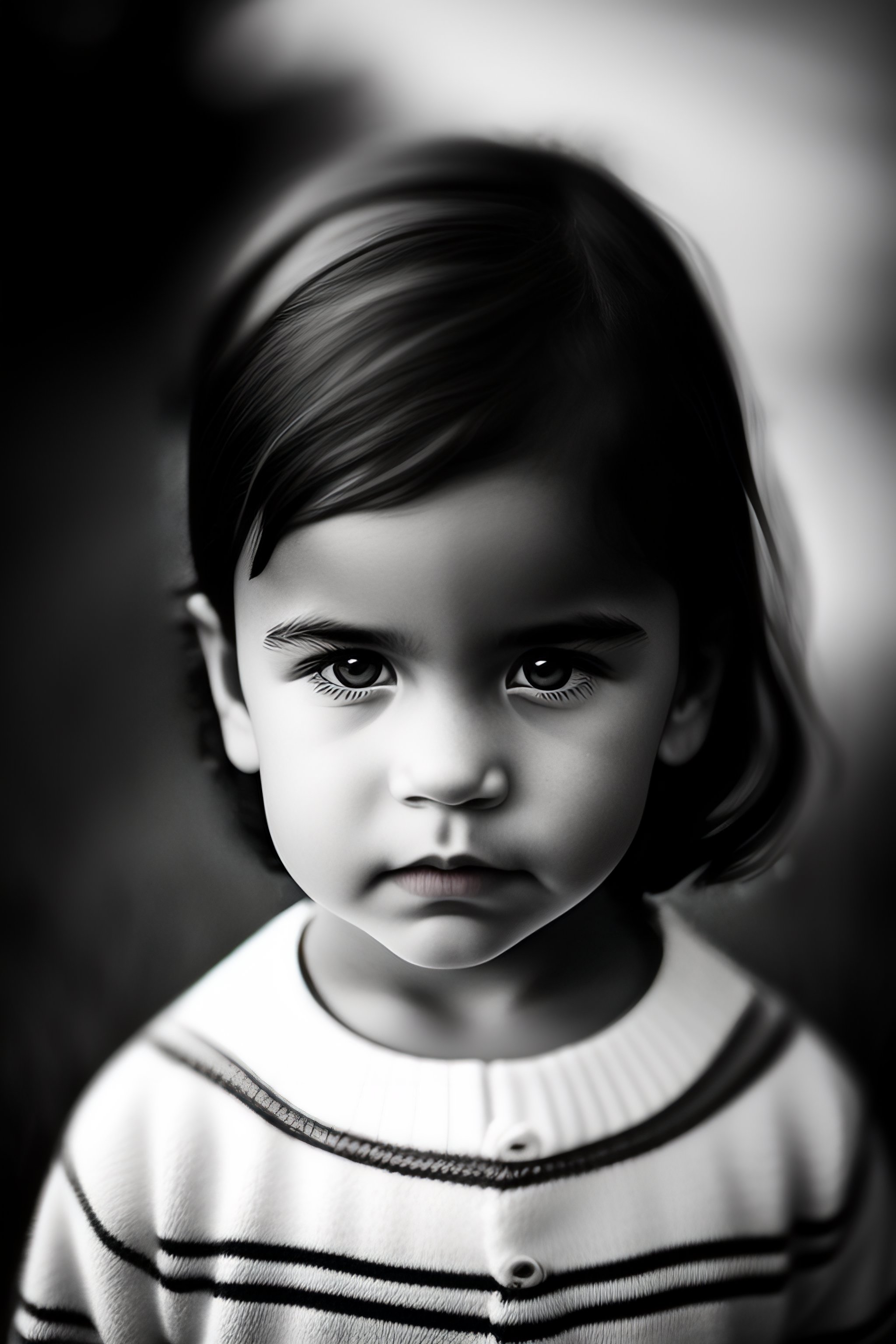 Lexica - Award winning black and white 35mm artistic portrait photo ...