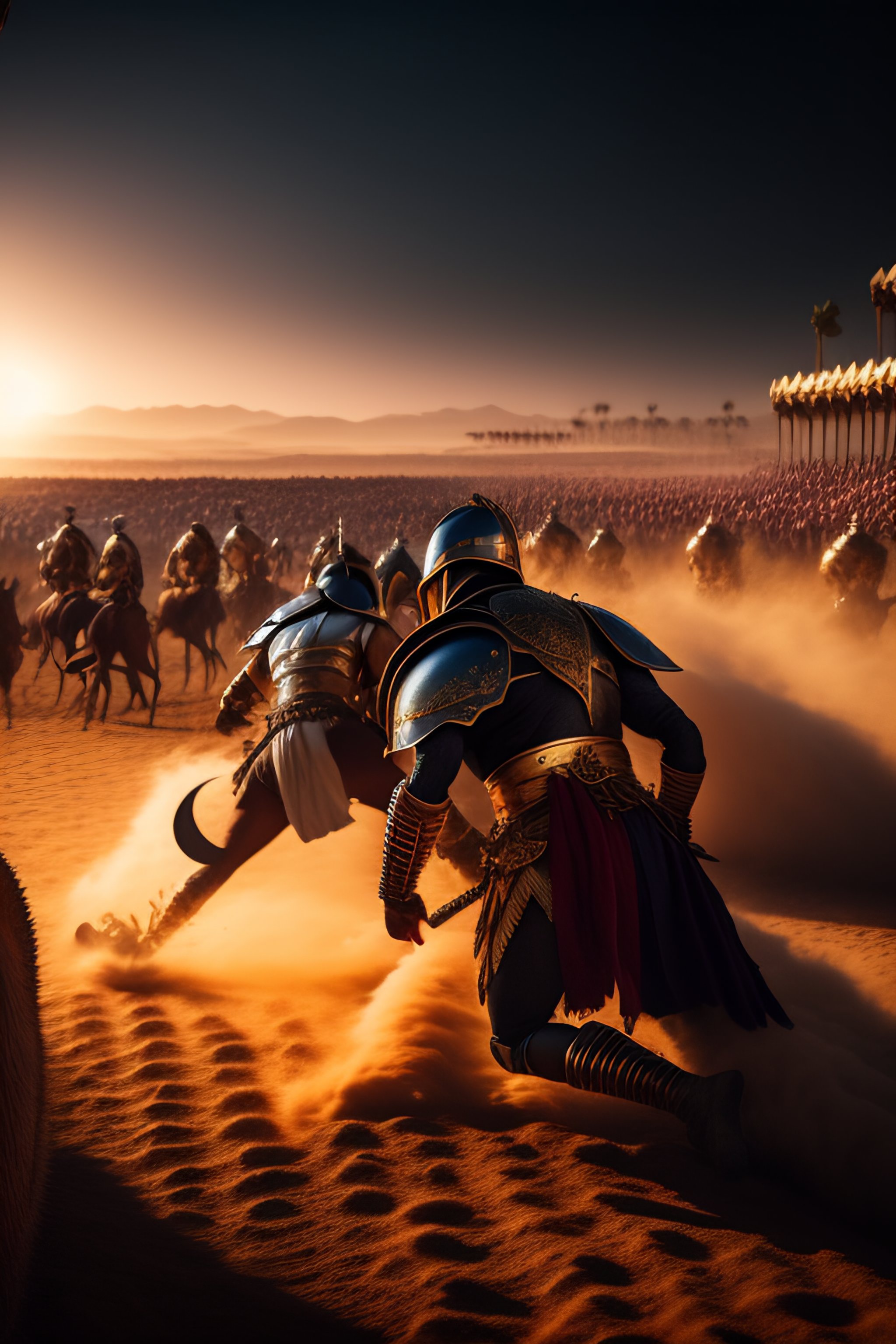 Lexica - Action shot of Gladiator fighting in an arena, cinematic ...