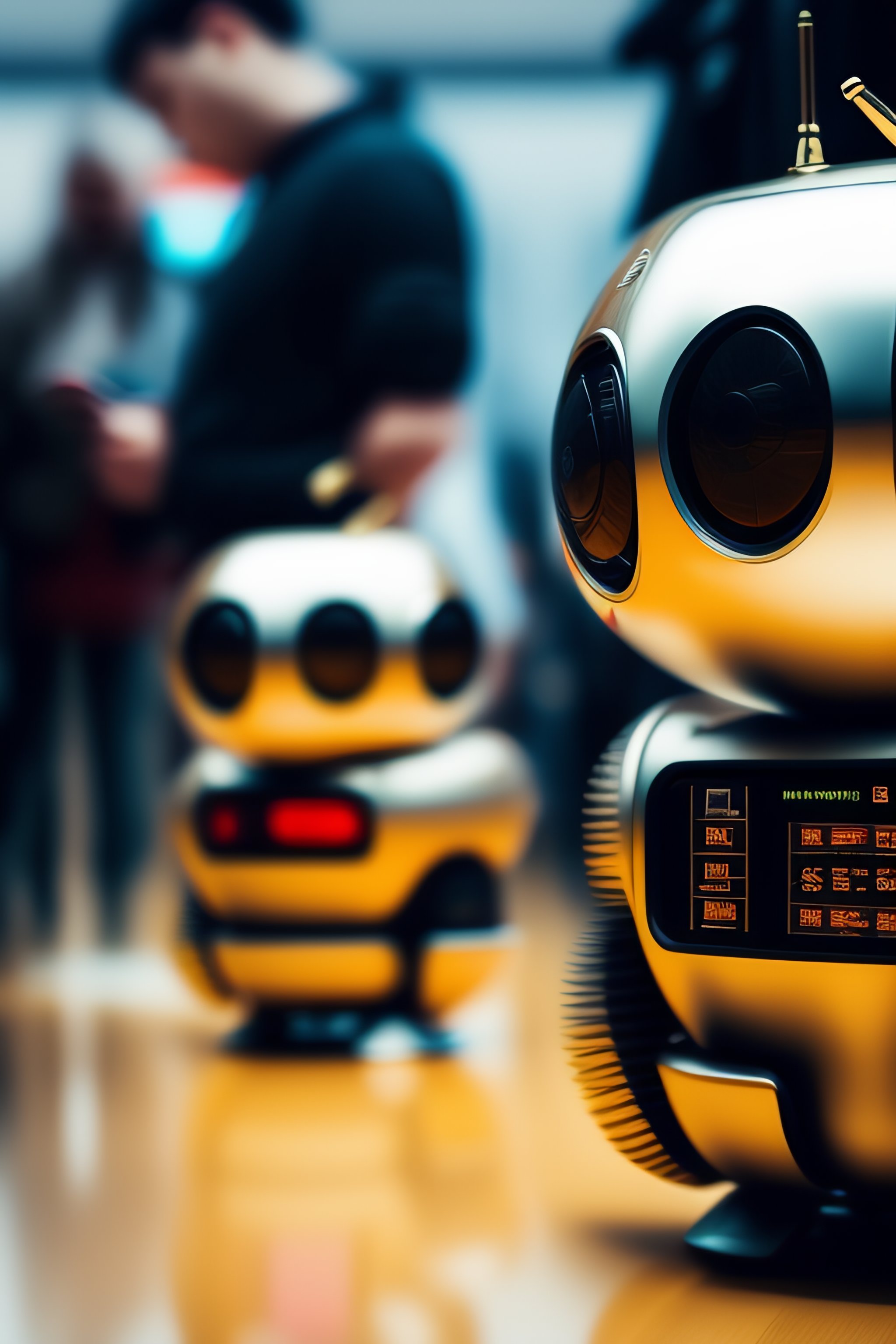 Lexica - Robots in apple store