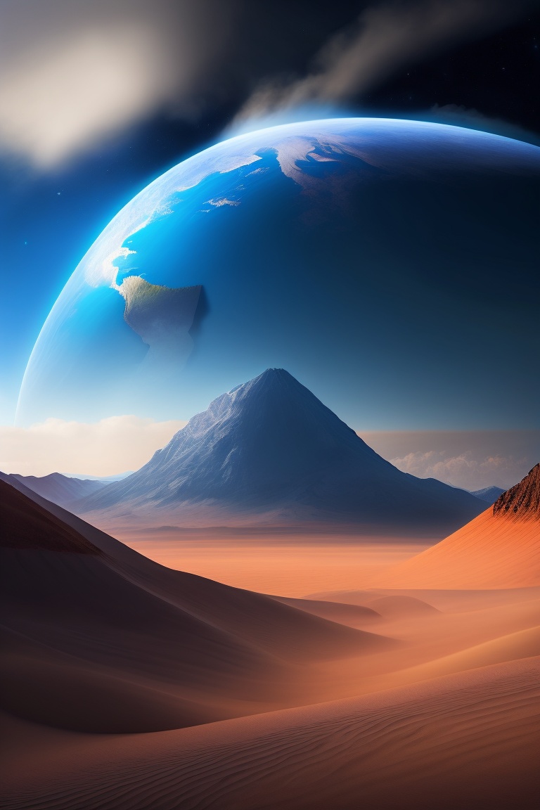 Lexica - A photo of earth with it's clouds, taken from 100km away, 4k ...