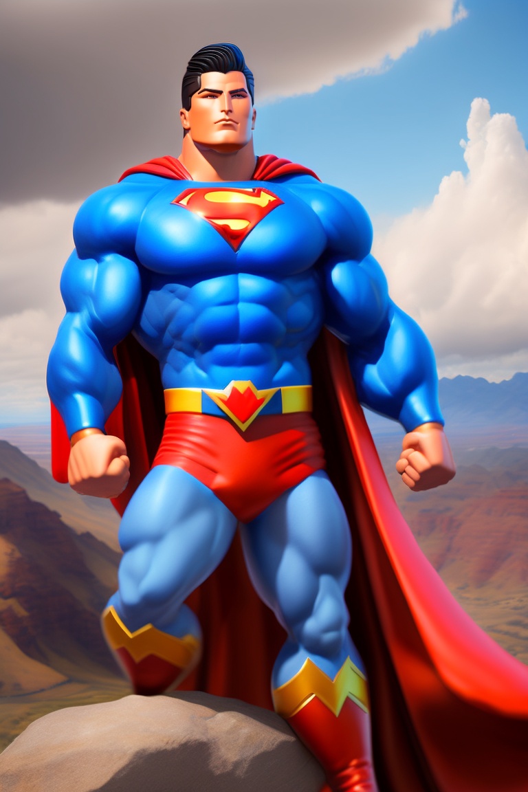 Lexica - An awe-inspiring depiction of a Peruvian Superman. The iconic ...