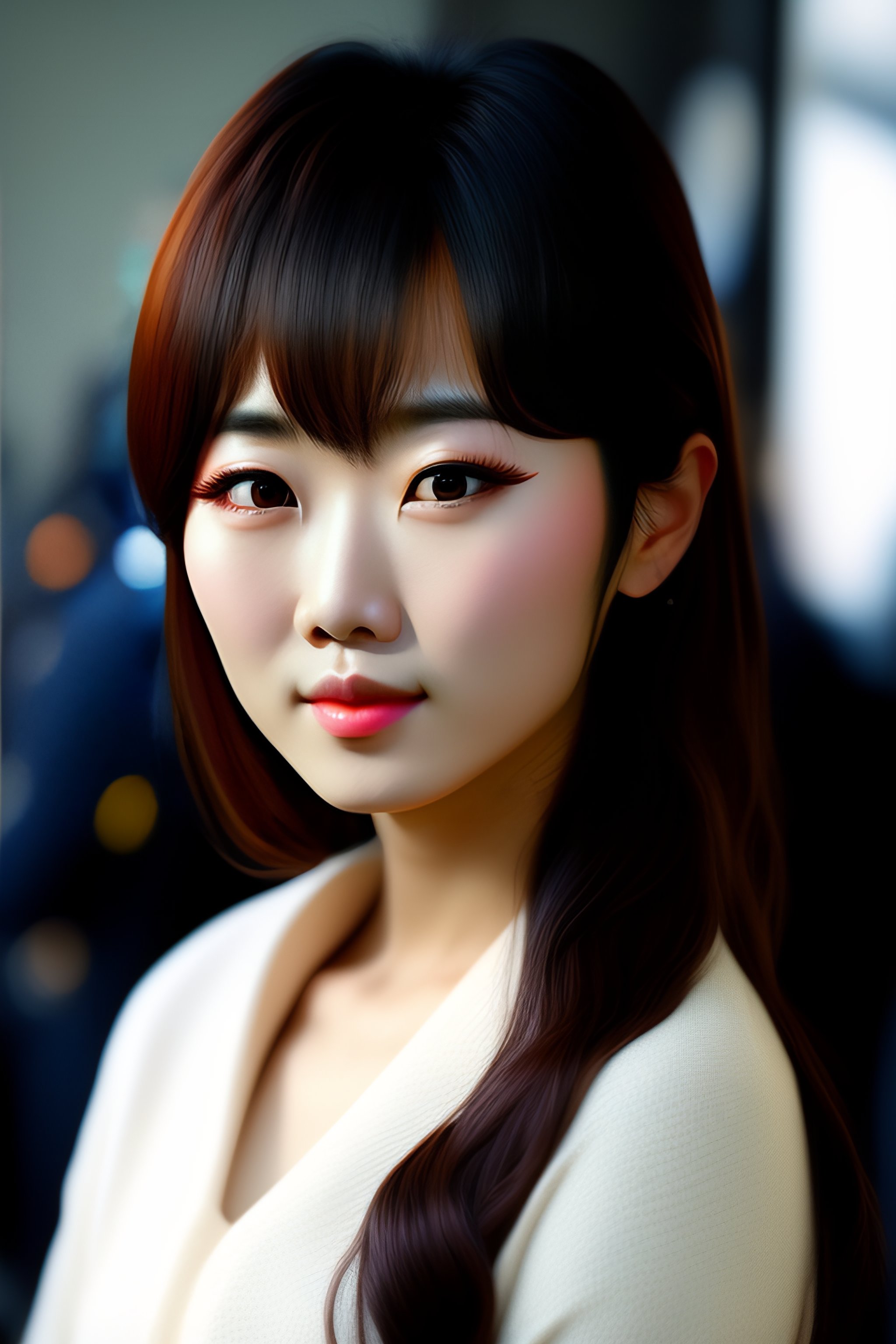 Lexica - Very cute Japanese idol, big eyes, small nose, small ...