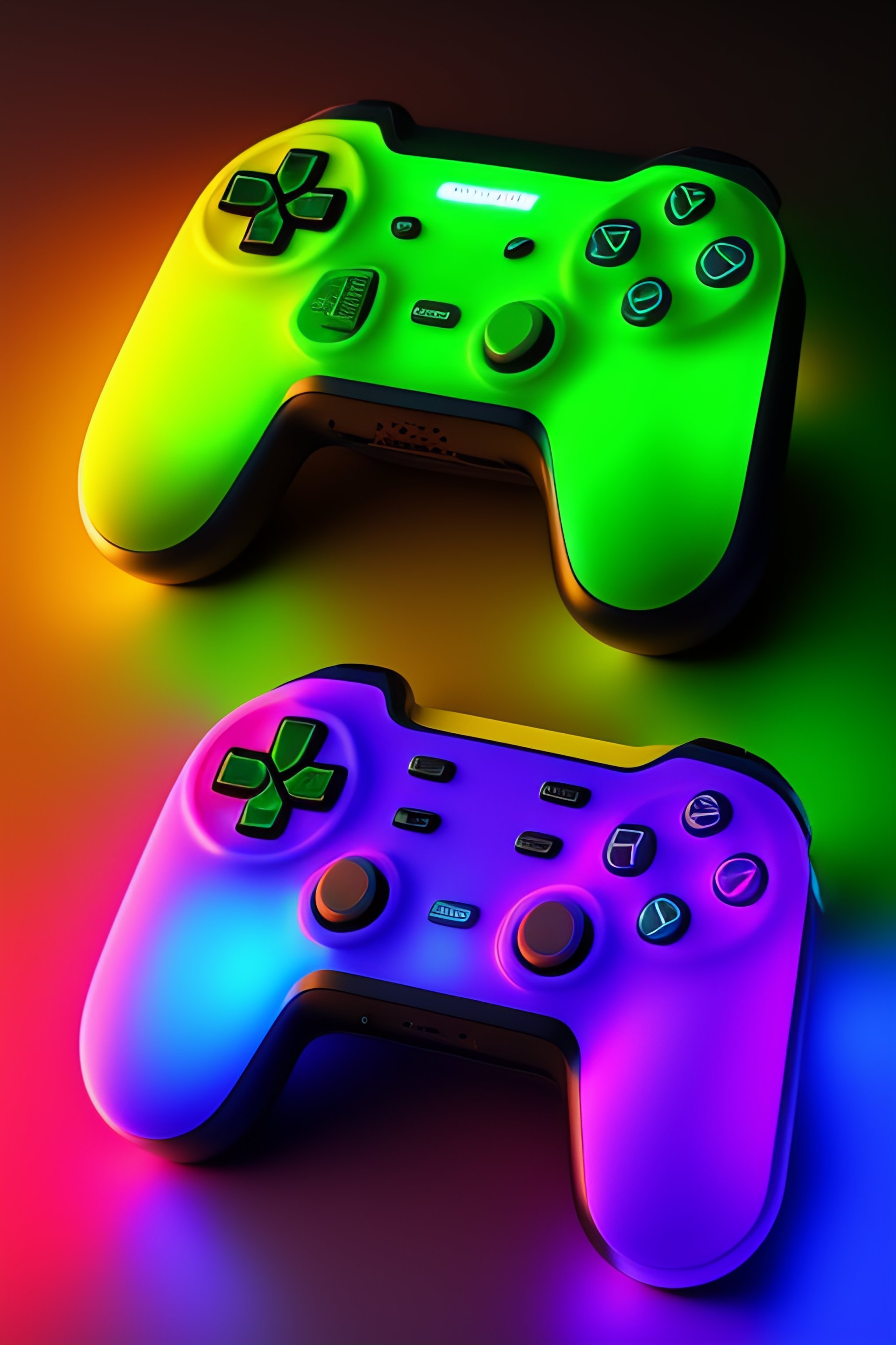 Lexica - Design a futuristic, single neon-colored modern-style gaming ...