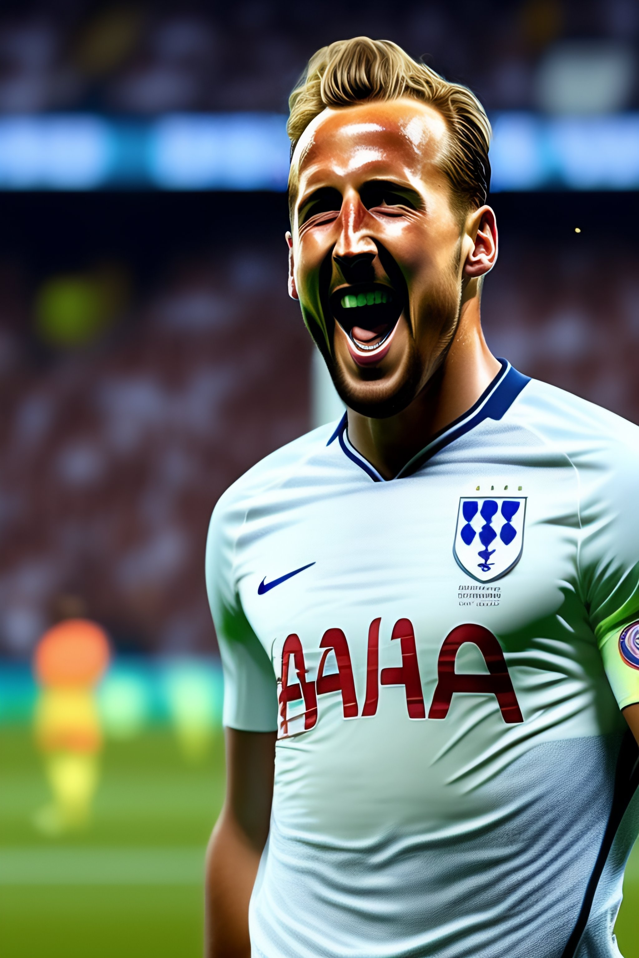 Lexica - Harry kane, central, hyperrealistic, aged 90, wearing ...