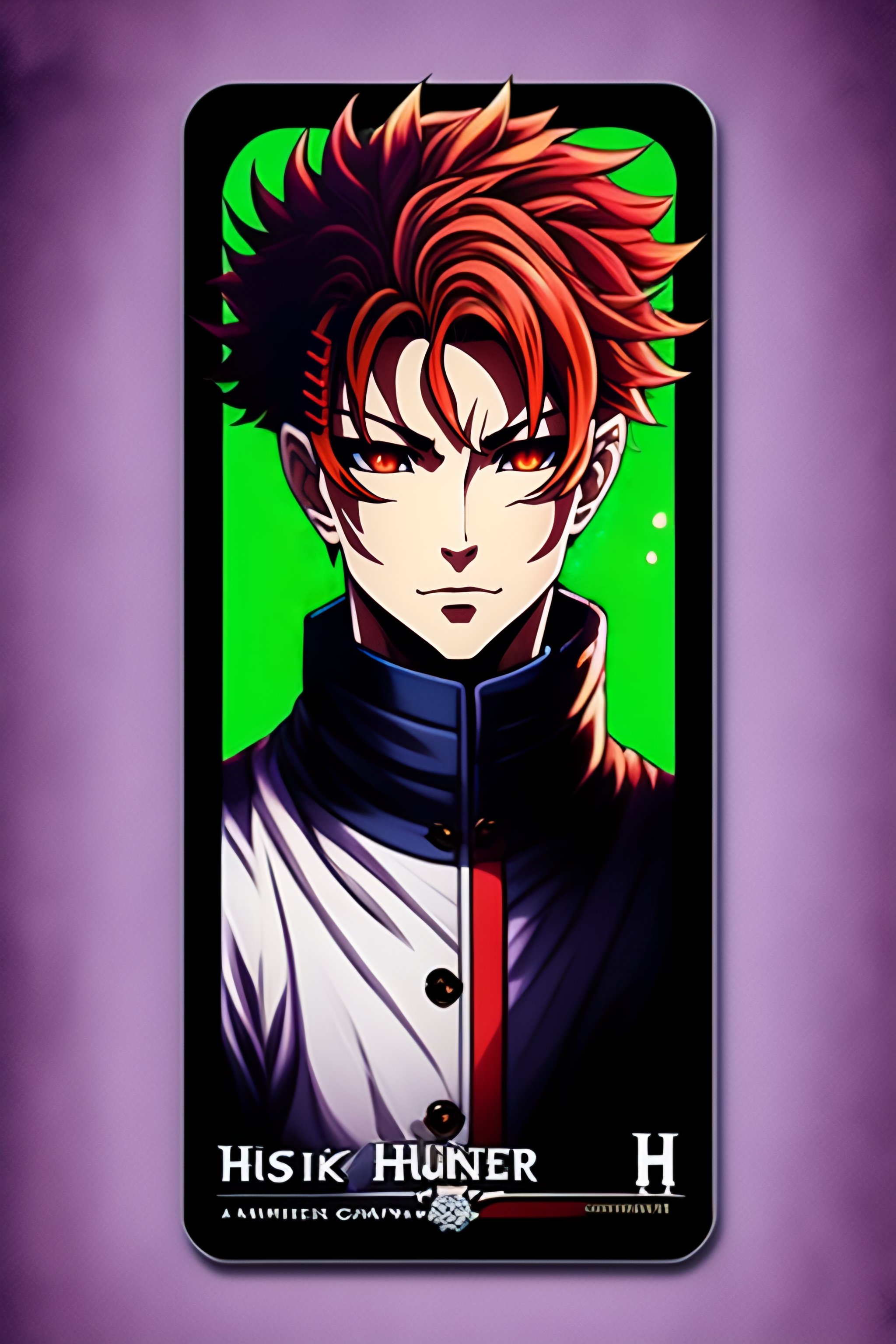 Hunter X Hunter Hisoka Card