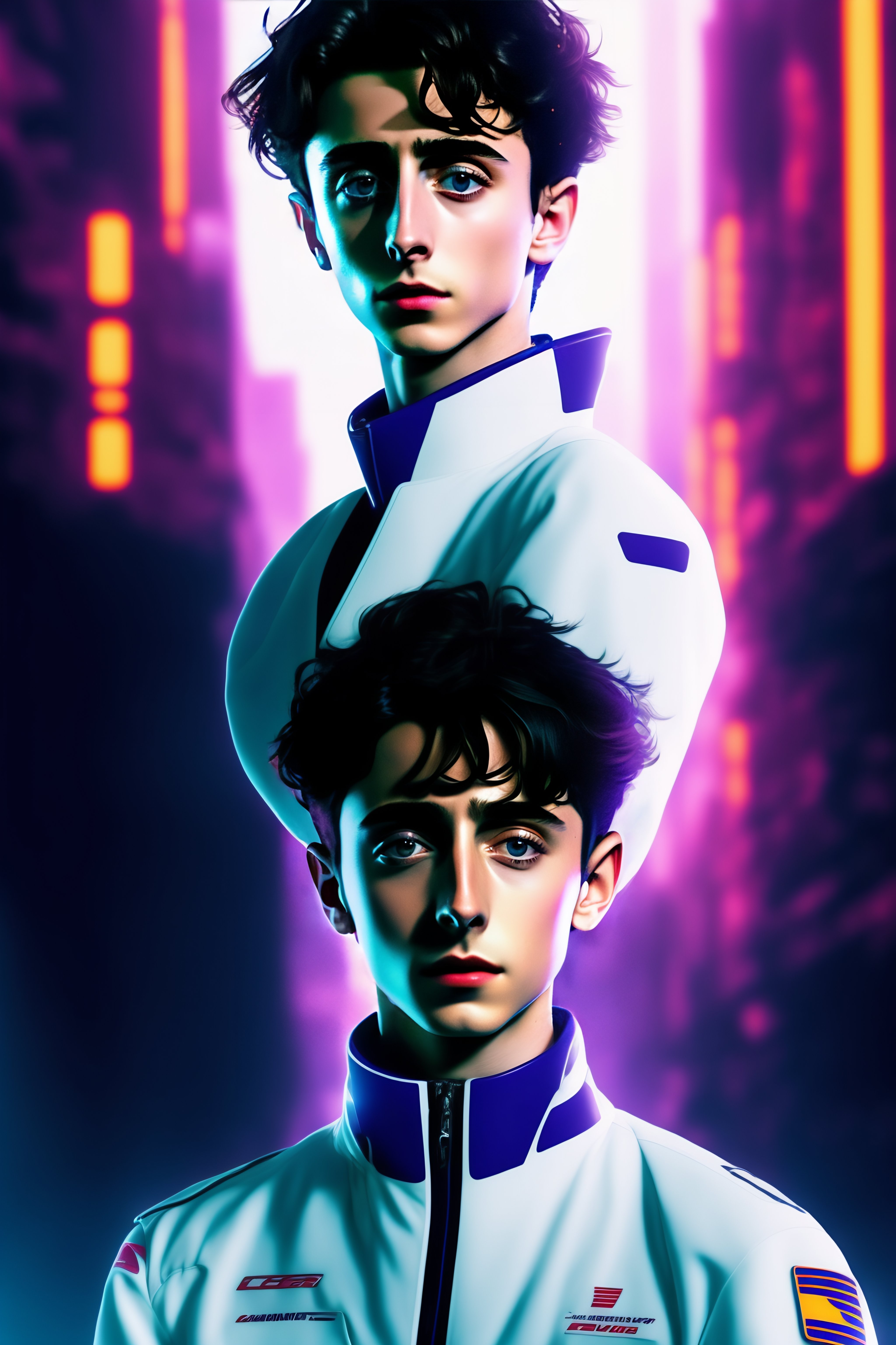Lexica - Movie photo of Timothée Chalamet as Shinji Ikari inside the ...
