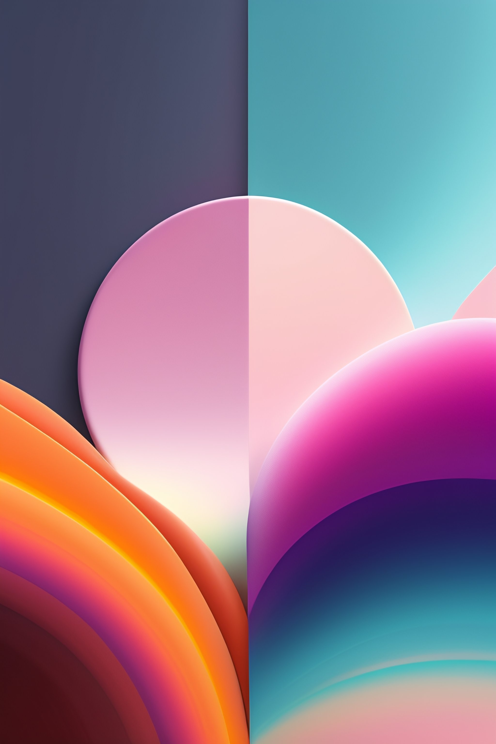 Lexica - Background of soft colors blending lightly