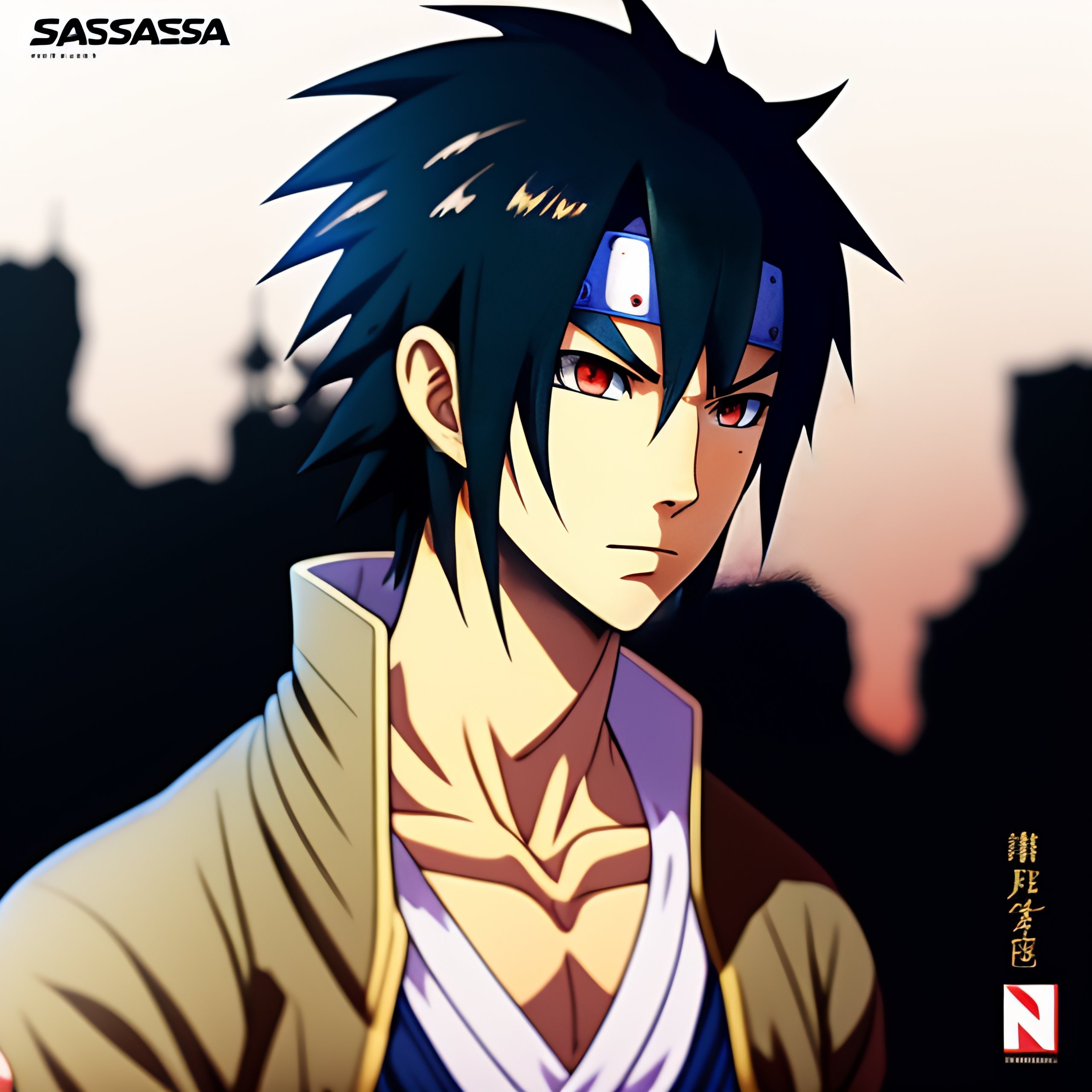 Lexica - Sasuke Uchiha from Naruto, early 20s, anime style, highly ...