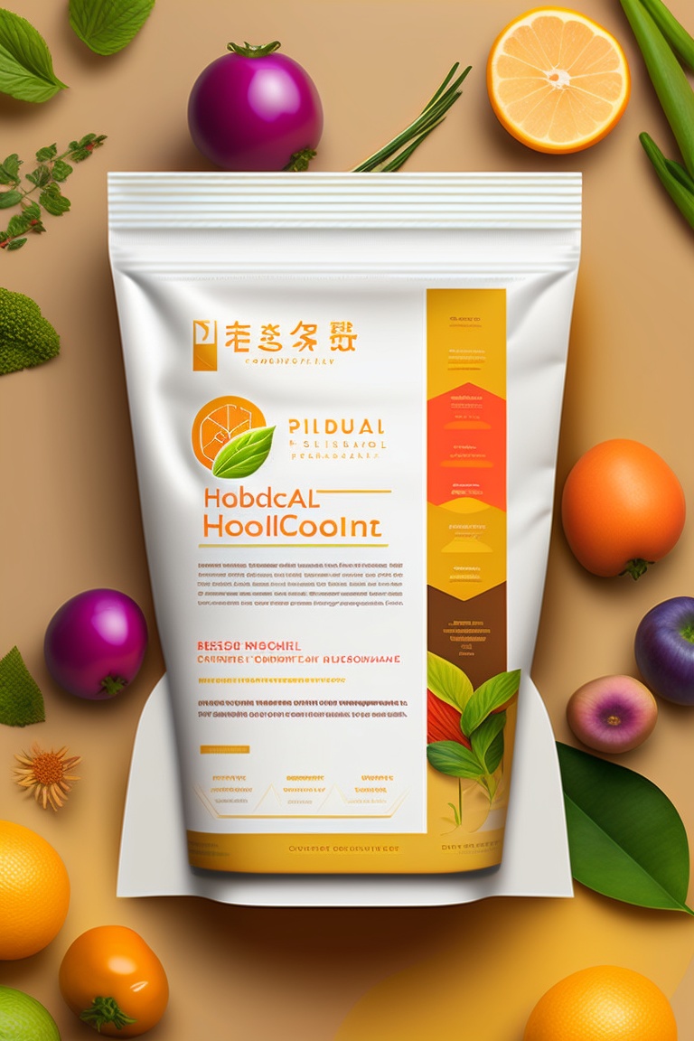 Lexica - Herbal medicine packet designe, smart ,simple , colorful