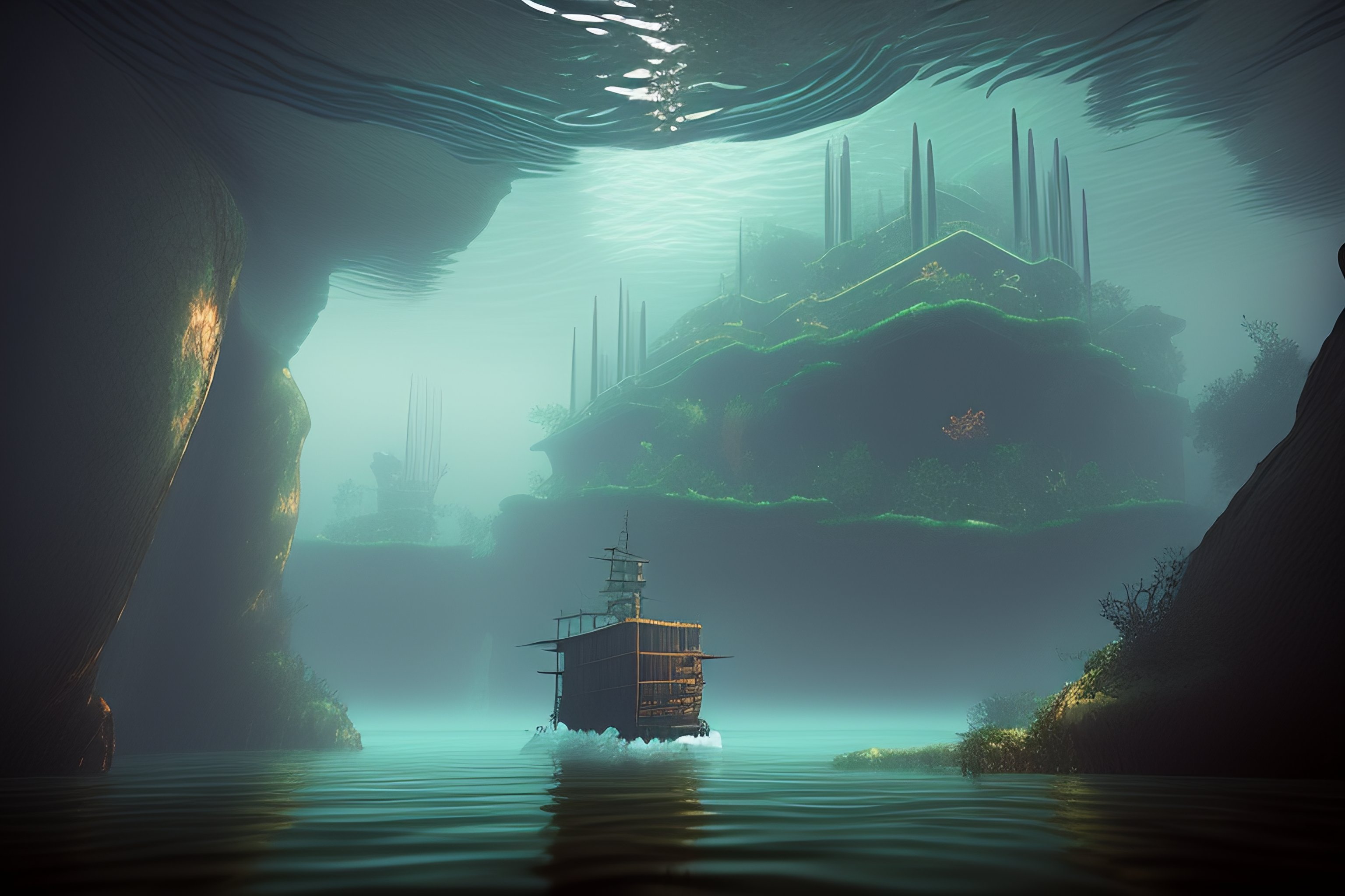 Lexica - Underwater abyss, rectangle,'silent hill ', deeps, monster ...