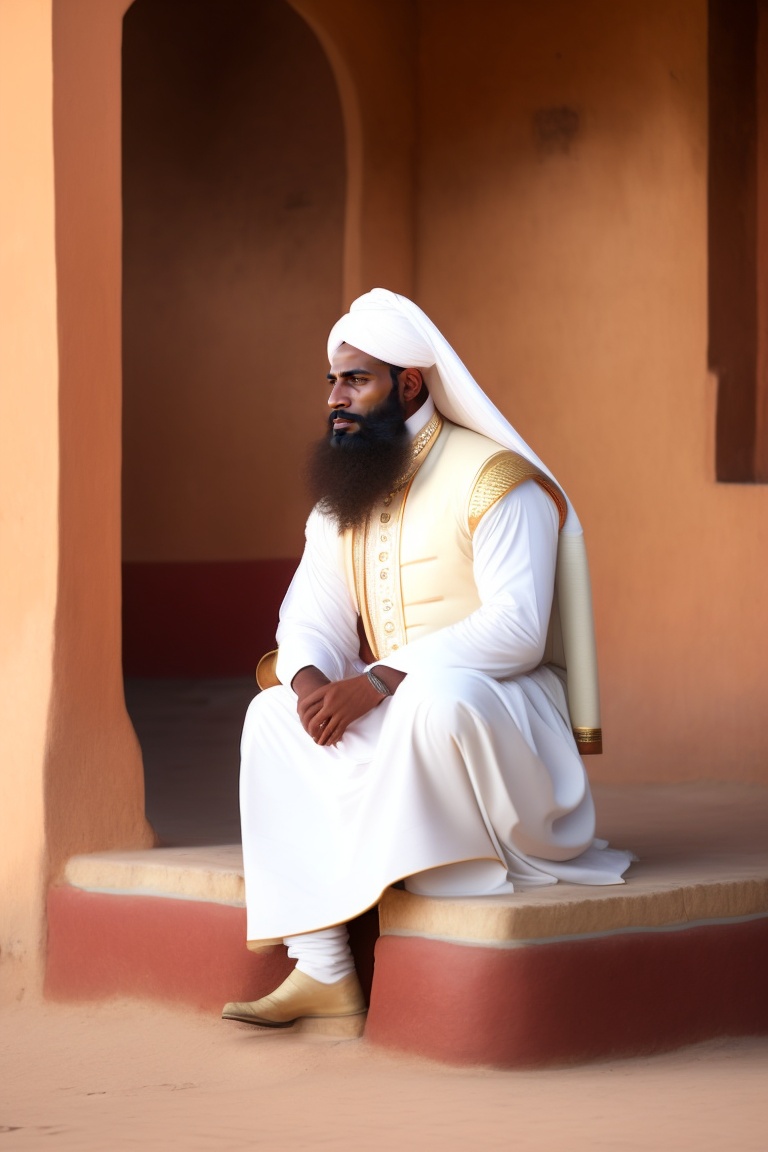 Lexica - Targuist in 1700s, A strong Man (a judge) 30 years old with a ...