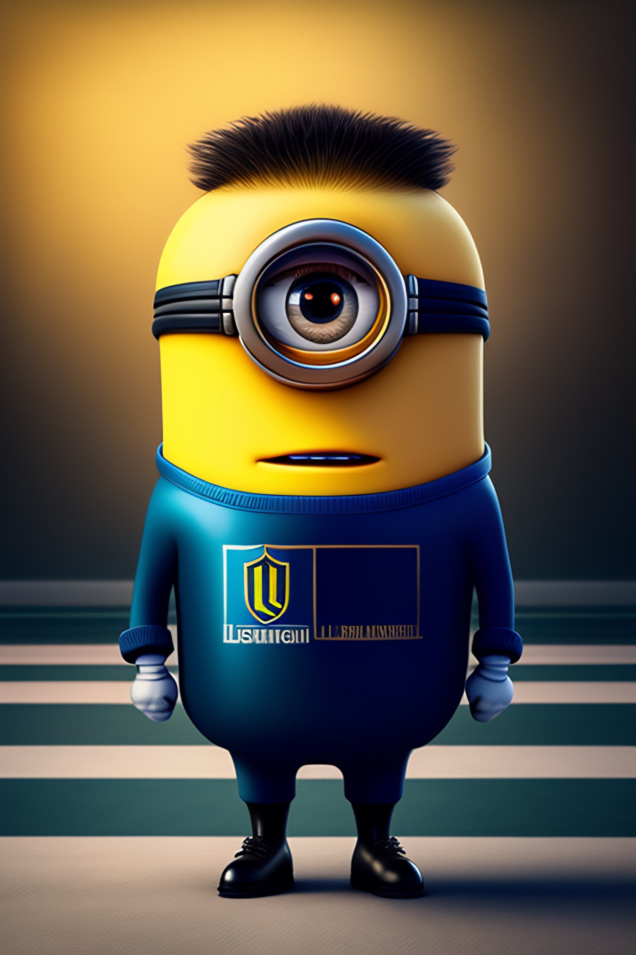 Lexica - Robert lewandowski as minion