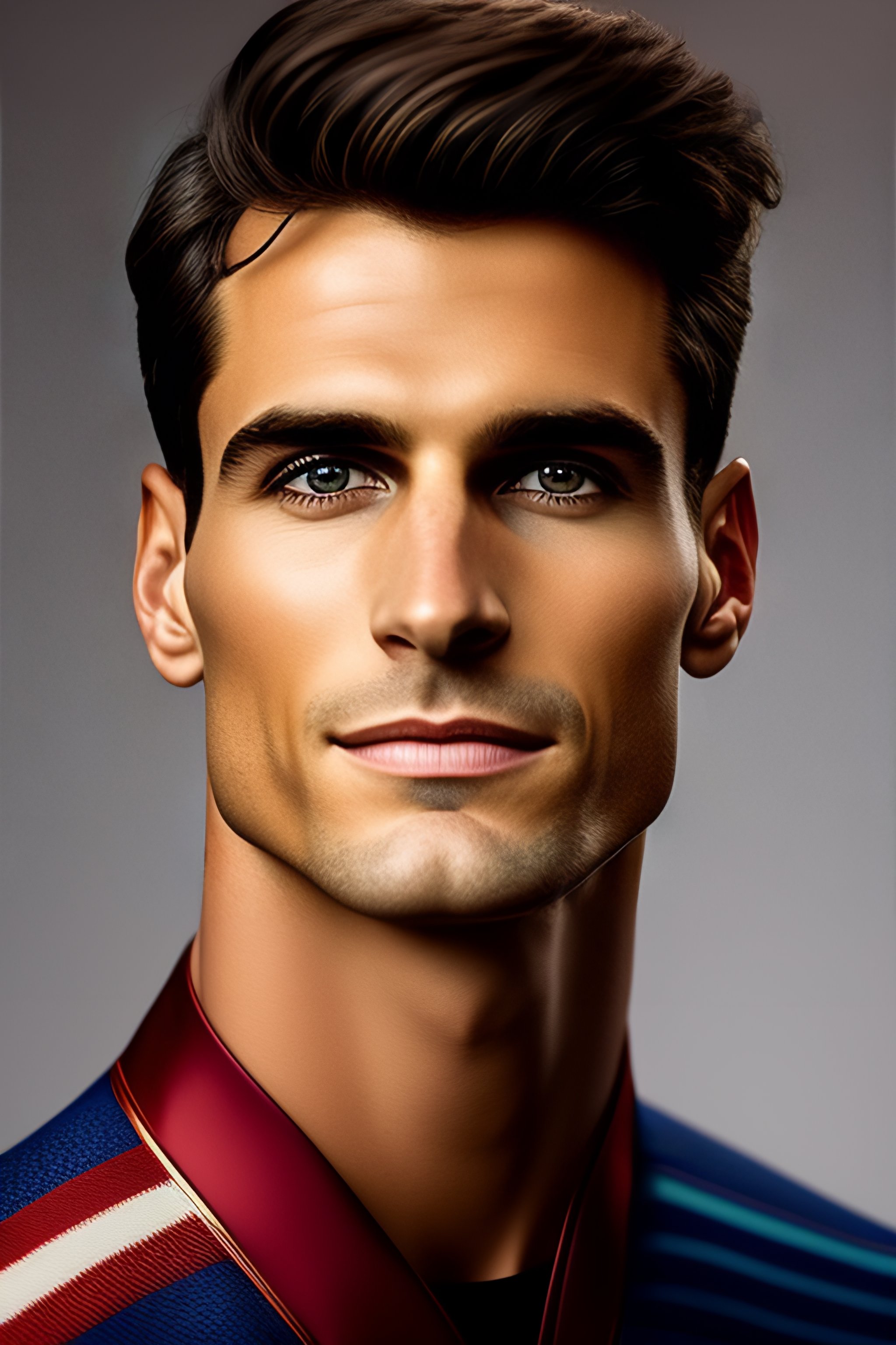 Lexica - A portrait of Bert Kreisher if he was skinny