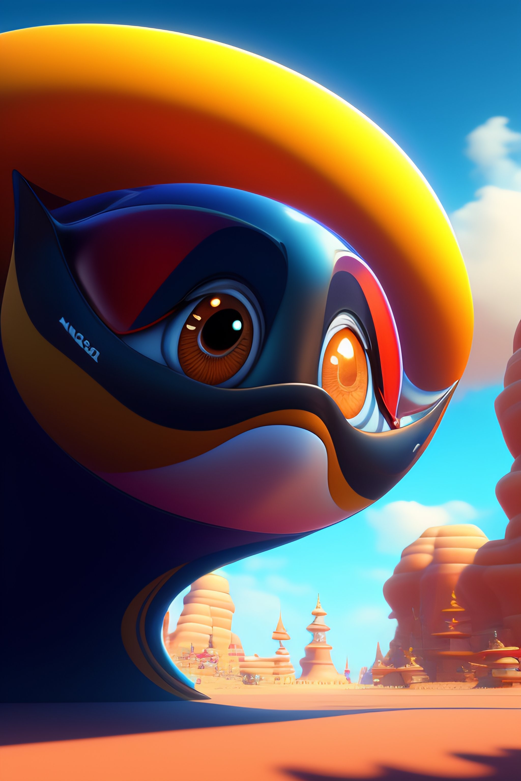 Lexica - Acrobat, pixar style, 3d style, disney style, 8k, beautiful