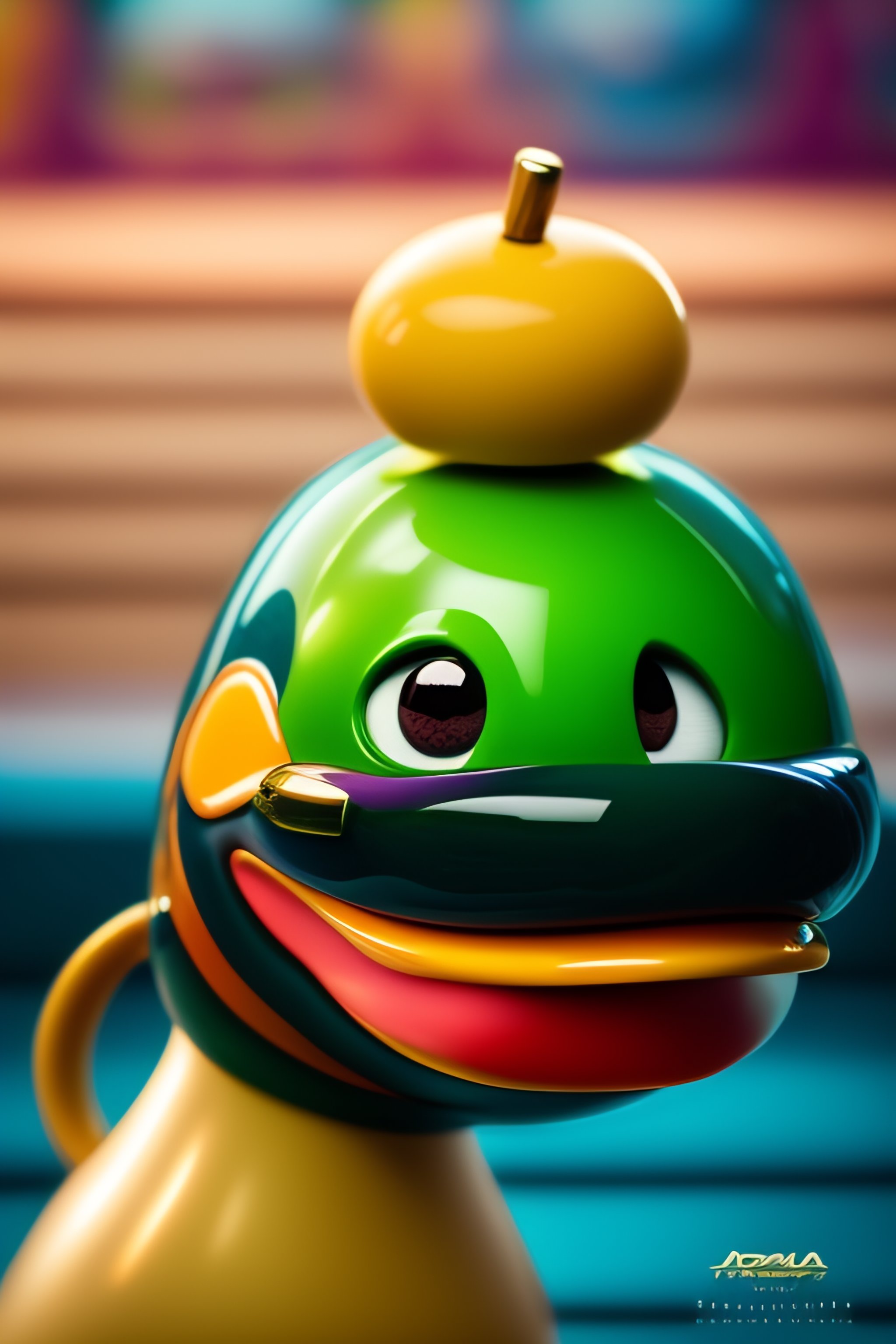 Lexica - Donald duck eating hand grenade