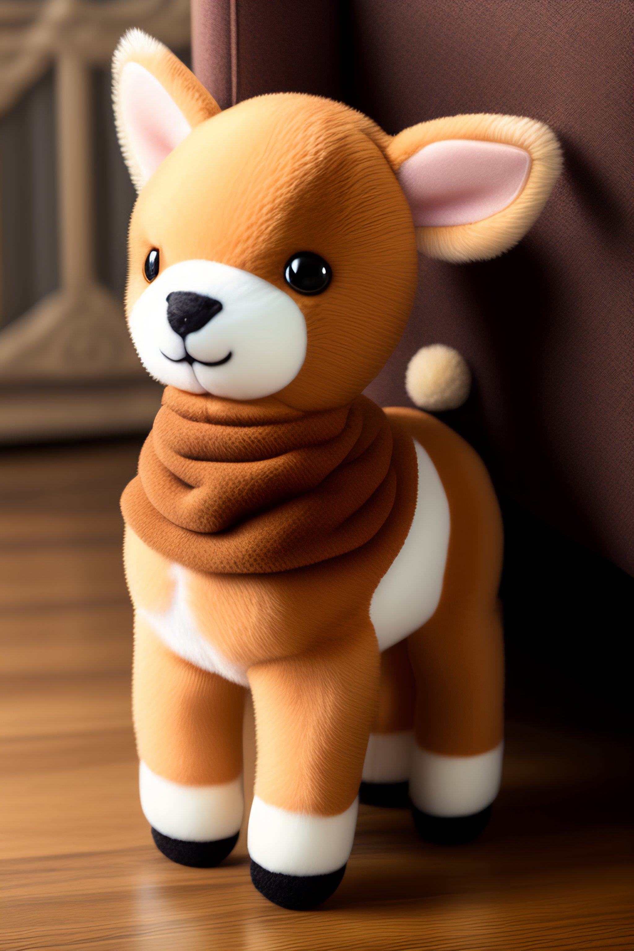 Lexica - Fawn fluffy plush