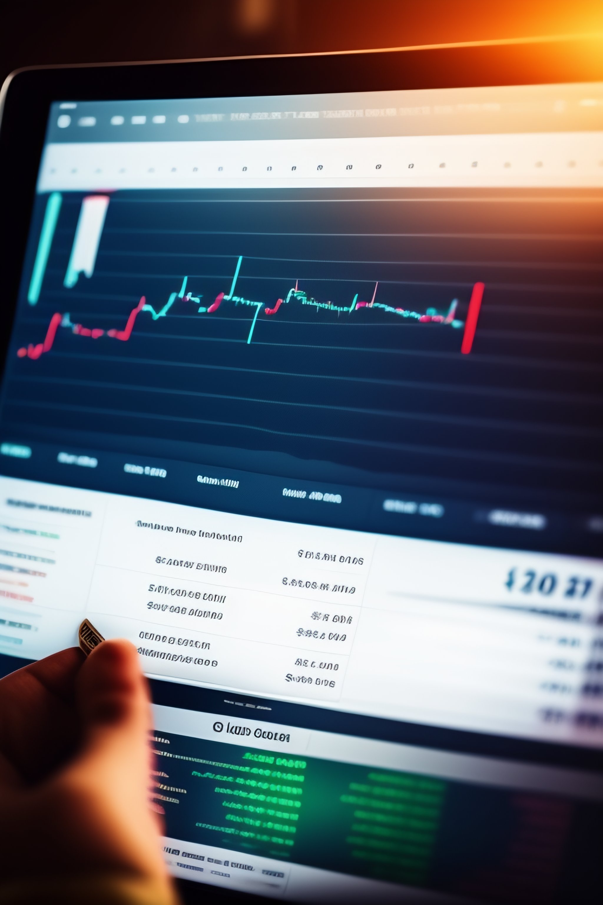 Lexica - Photo of a lot of numbers and stats, Finance, marketing, work ...