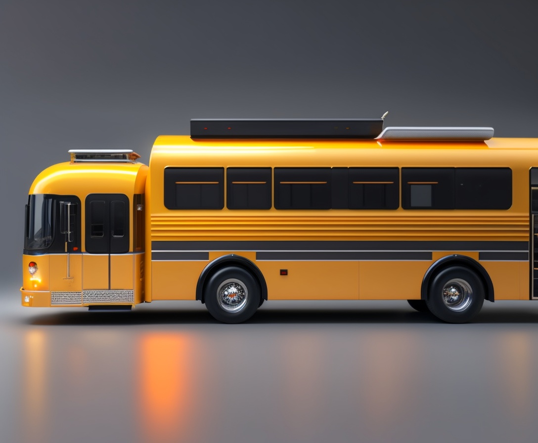 Lexica - Truck, city bus, school bus, emergency vehicle, side by side ...