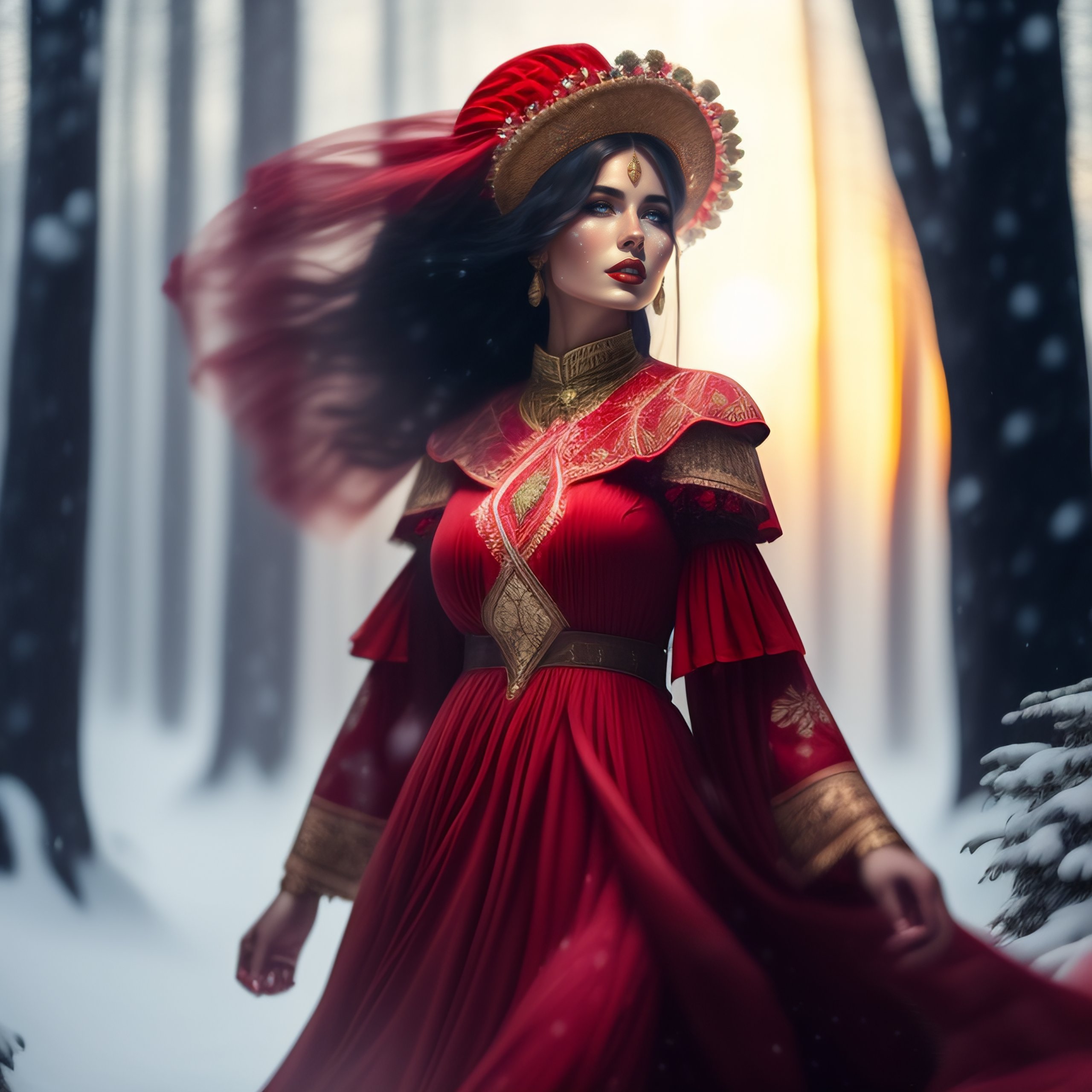 Lexica - Extream full shot of a beautiful mysterious ghost woman spirit ...